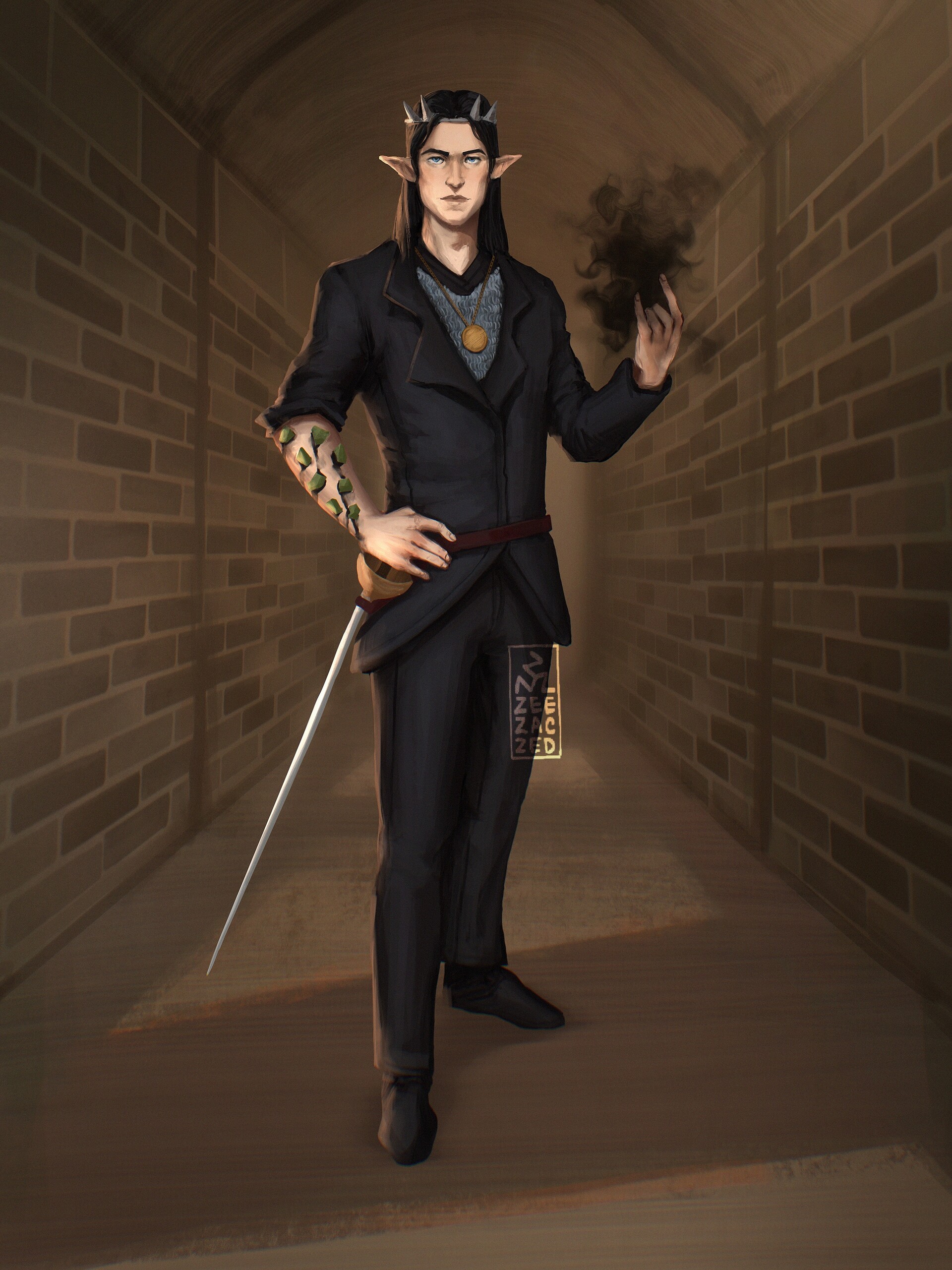 ArtStation - Darkling Sorcerer