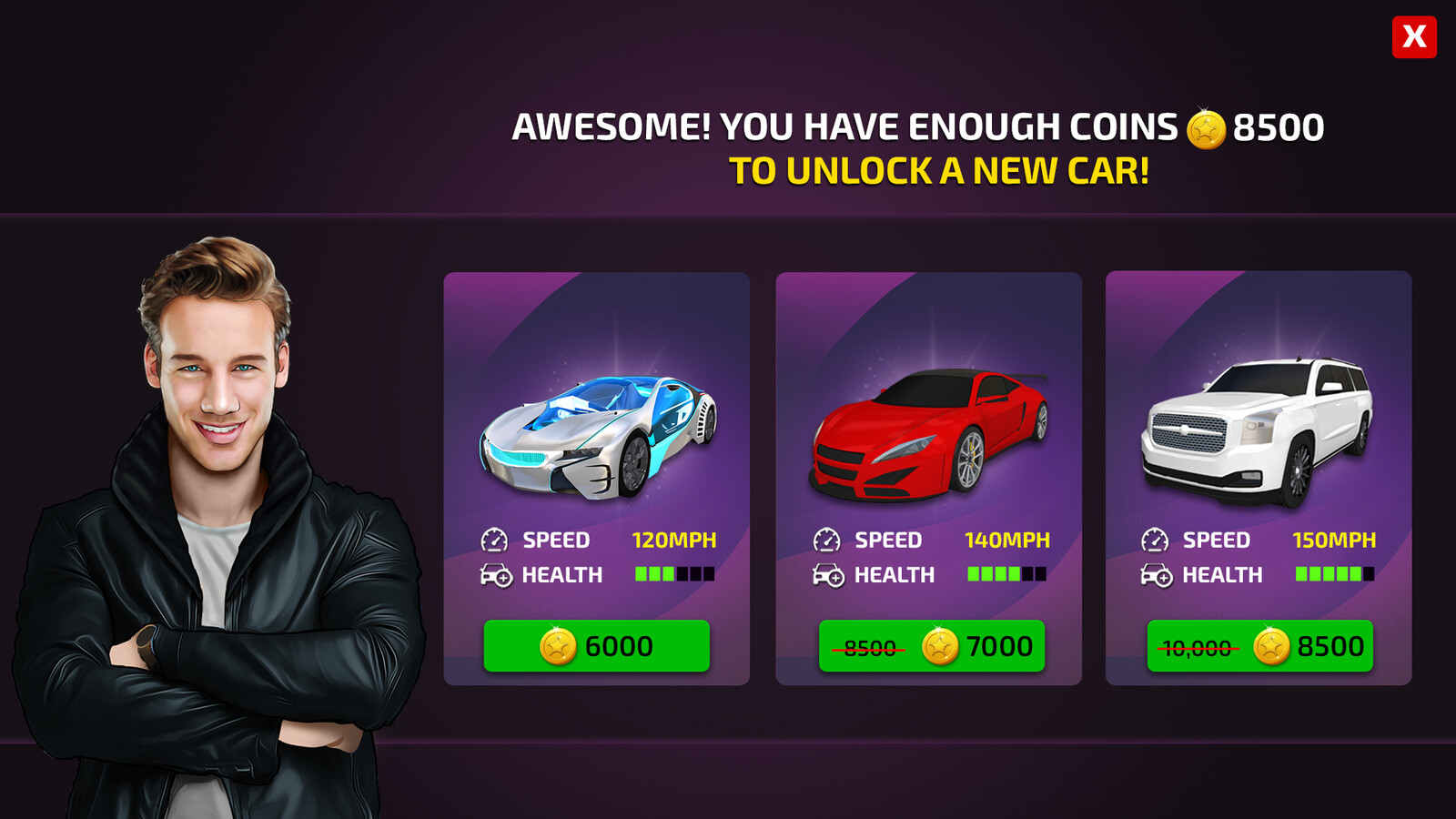 Munmun khurana - GAME UI#RACING GAMES