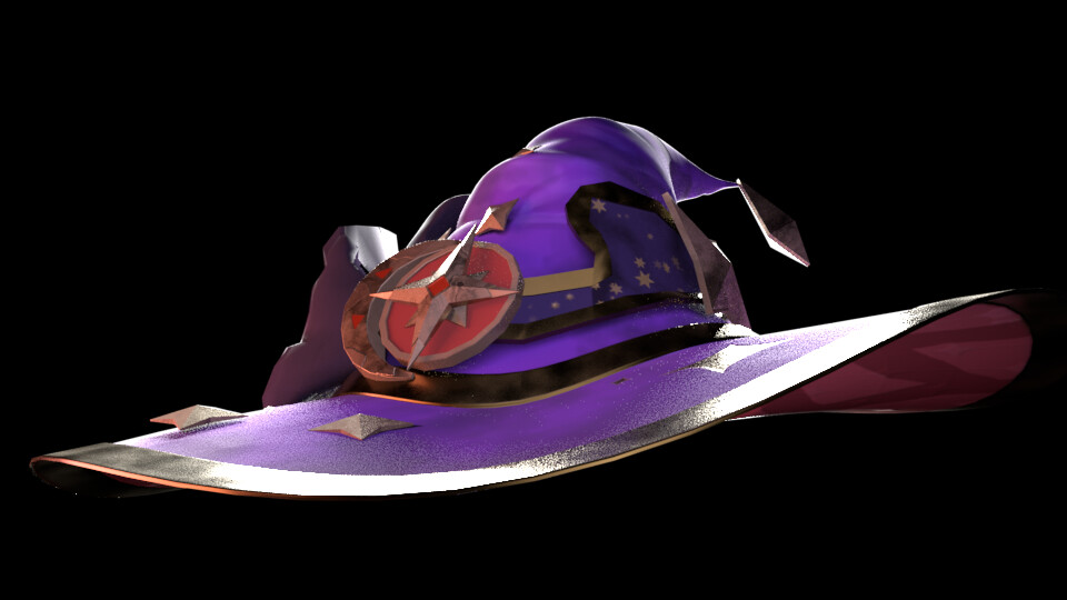 ArtStation - Genshin Impact Mona's Hat