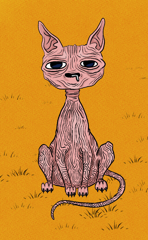 ArtStation - Melvin the Cat