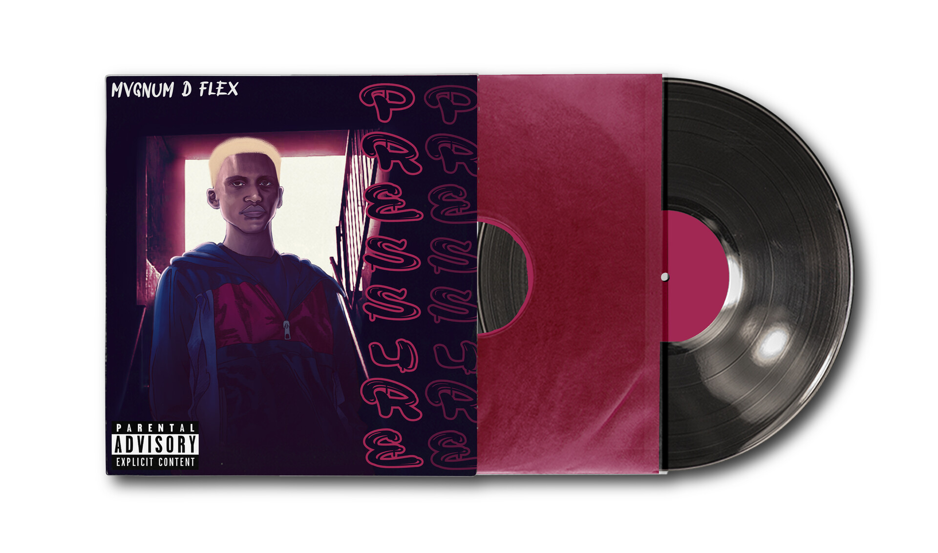 ArtStation - PRESSURE EP ART COVER