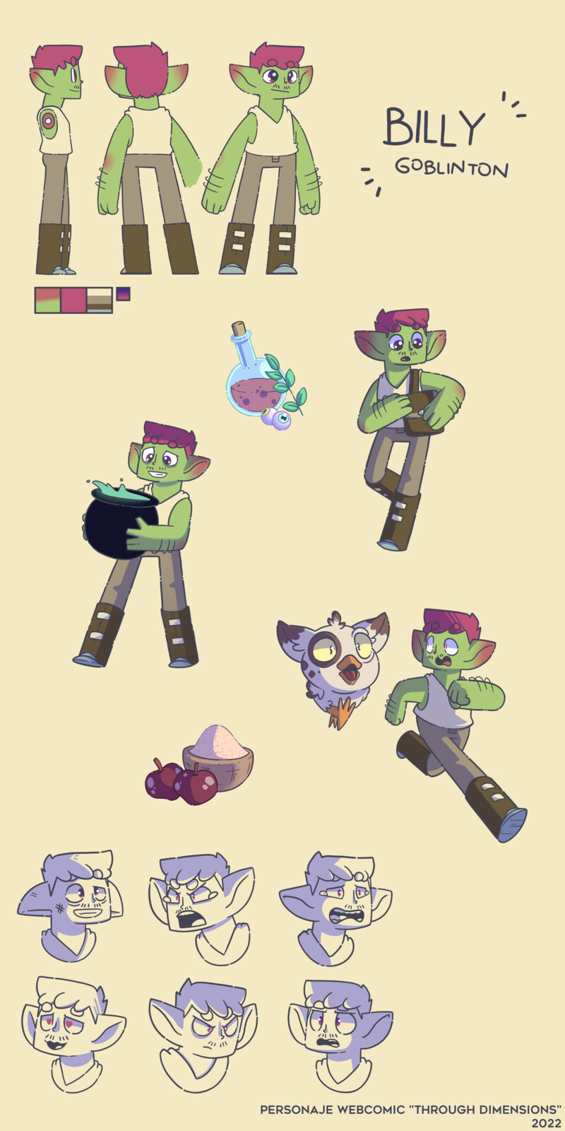 Alvaro Huerta - Character designs 1