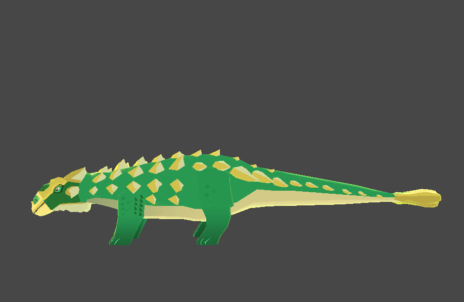 ArtStation - 3D Dino - Zuul