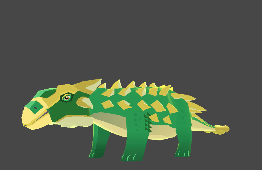 Jung Yoon - 3D Dino - Zuul