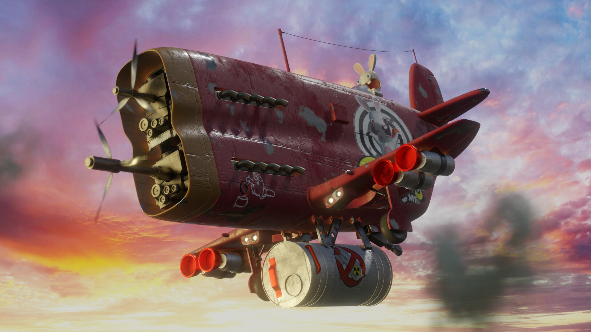 ArtStation - Plane Rabbits