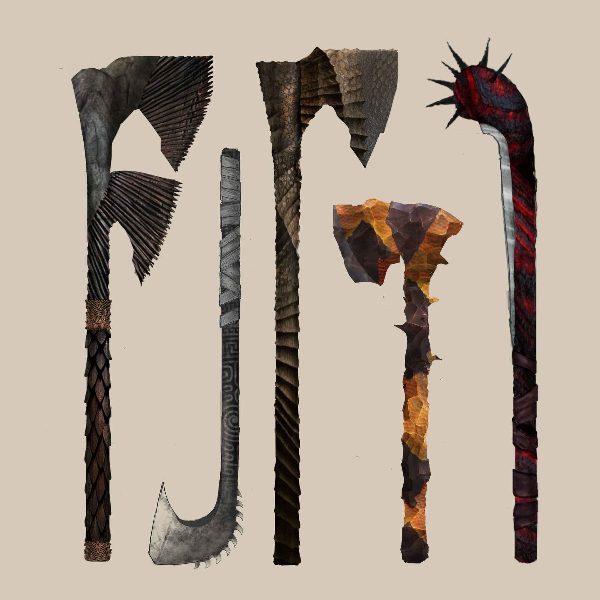 ArtStation - Axe concept arts