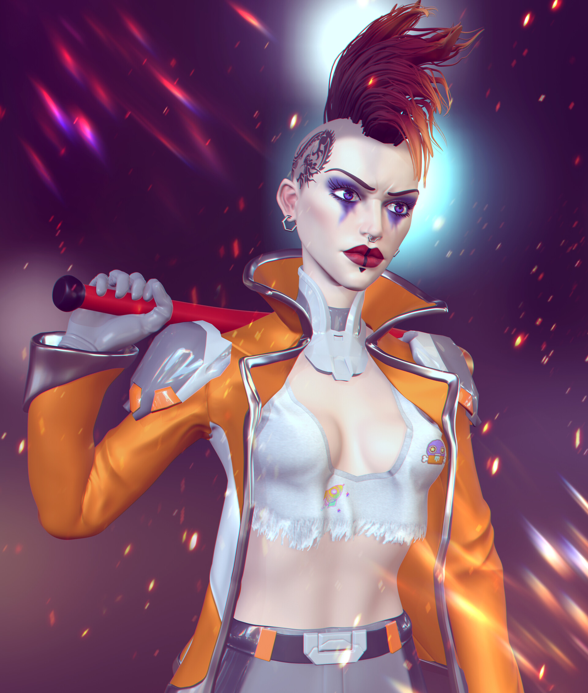 ArtStation - Cybergirl