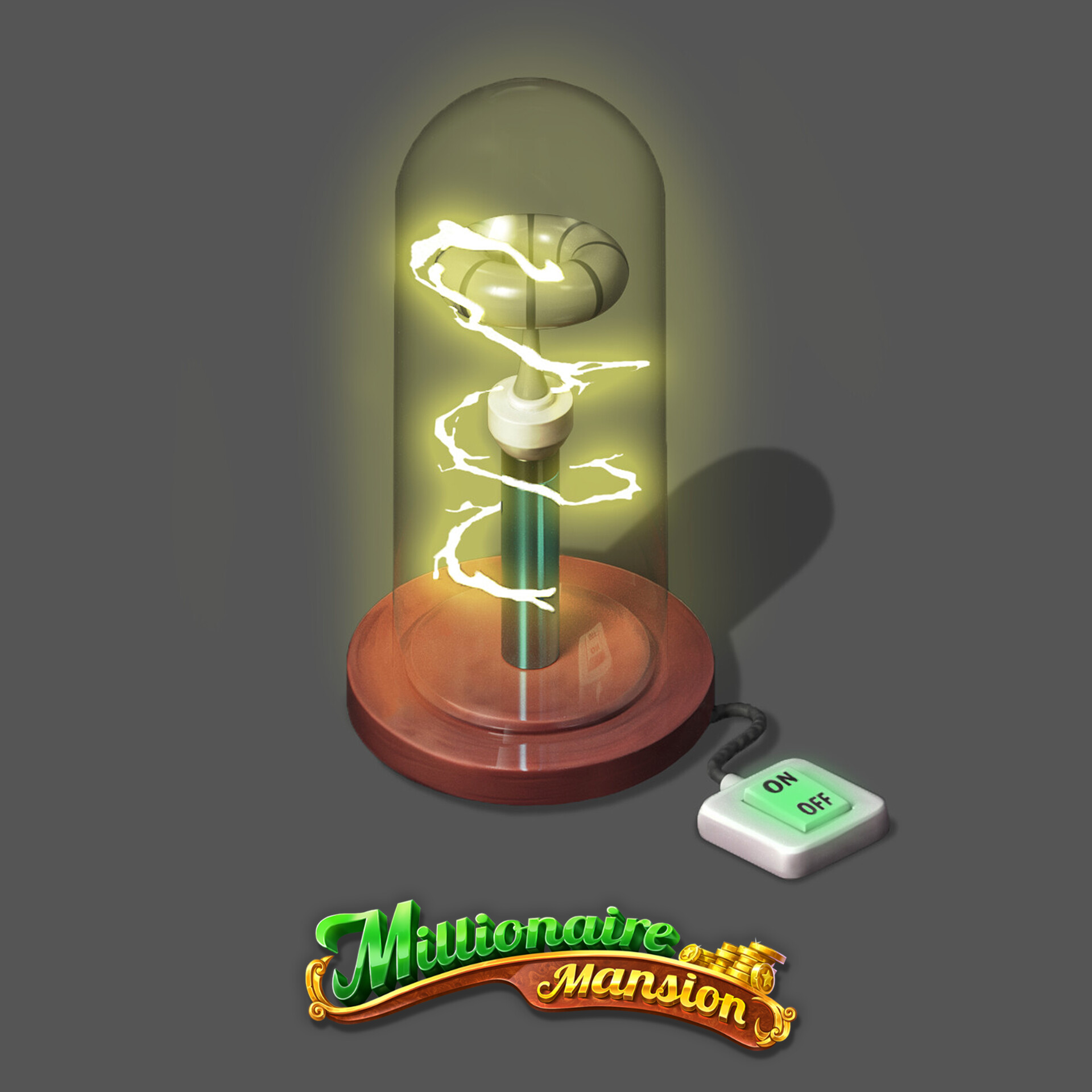 ArtStation - Tesla Coil Isometric