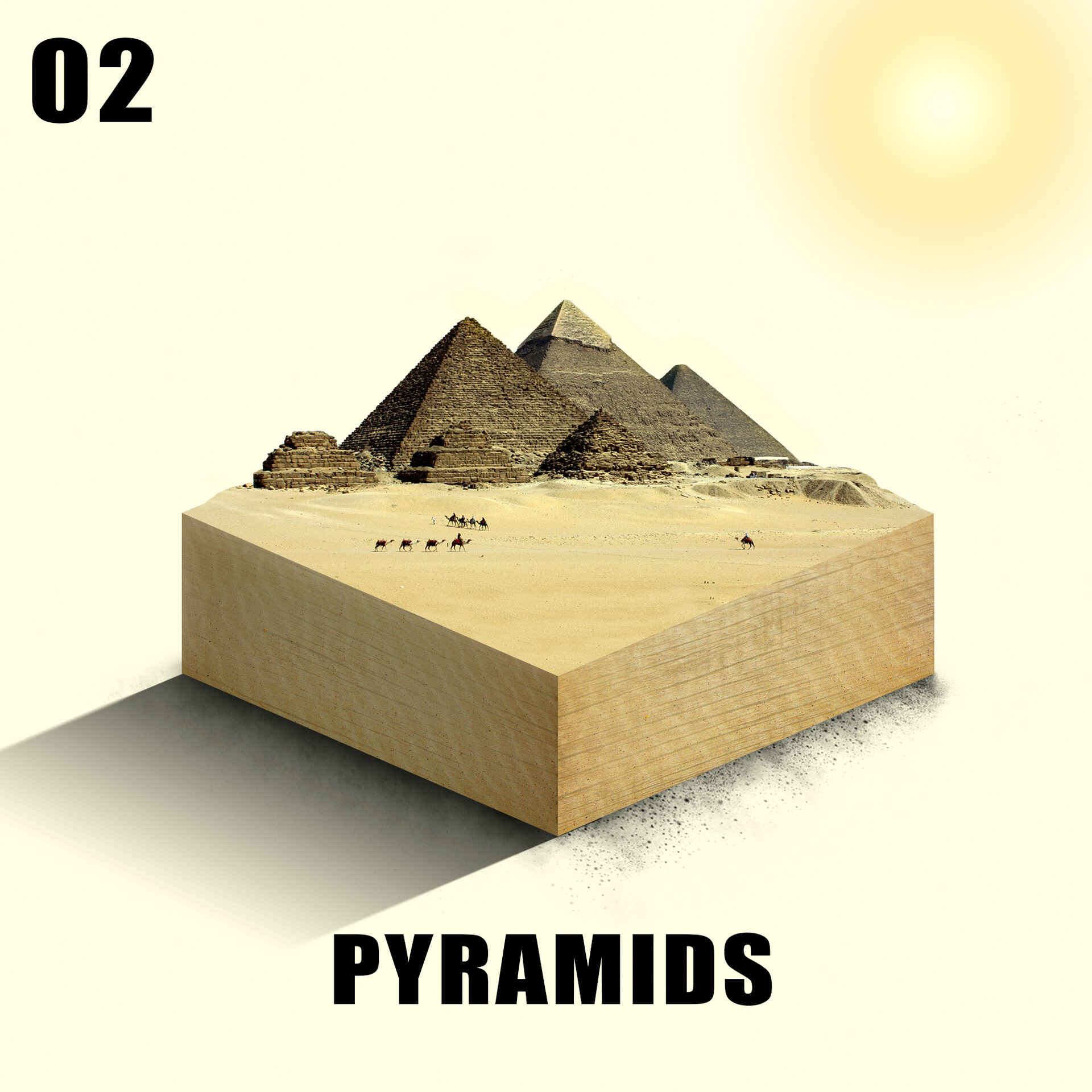 ArtStation - MicroWolrd Pyramids