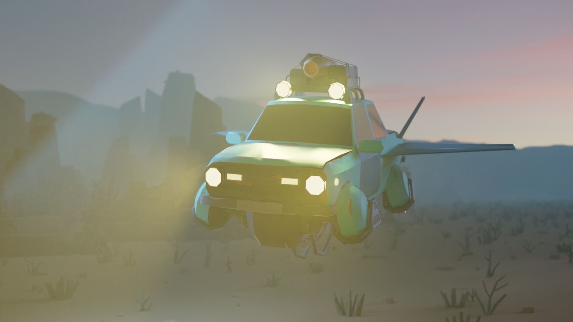 ArtStation - Flying Car