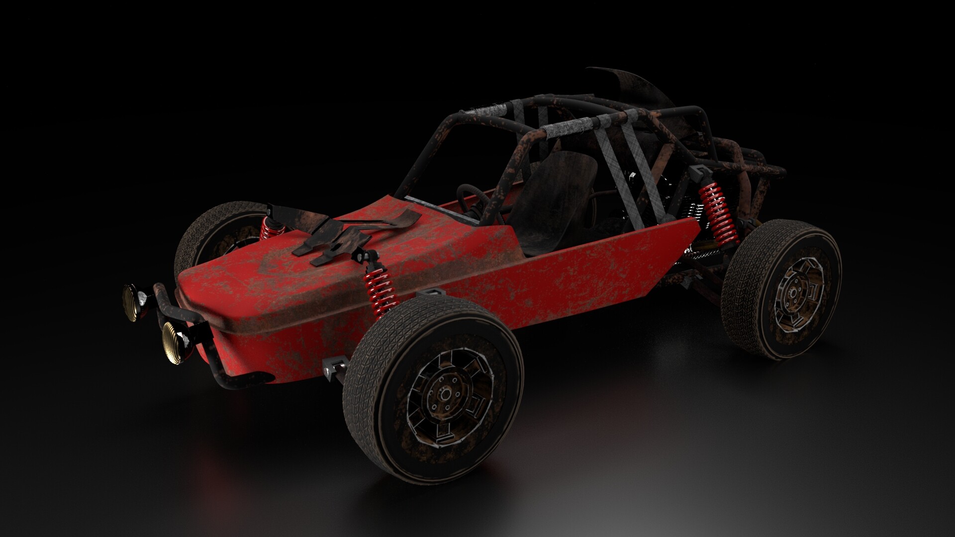 ArtStation - BUGGY 3D MODEL