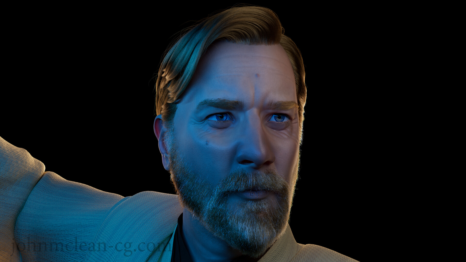 John McLean - Obi-Wan Kenobi 3D Model