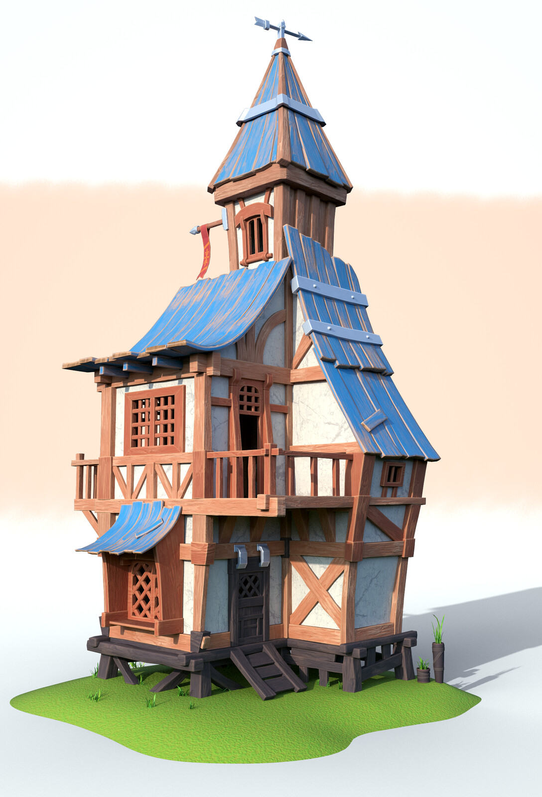 Vincent - Small house by concept ZC WANG