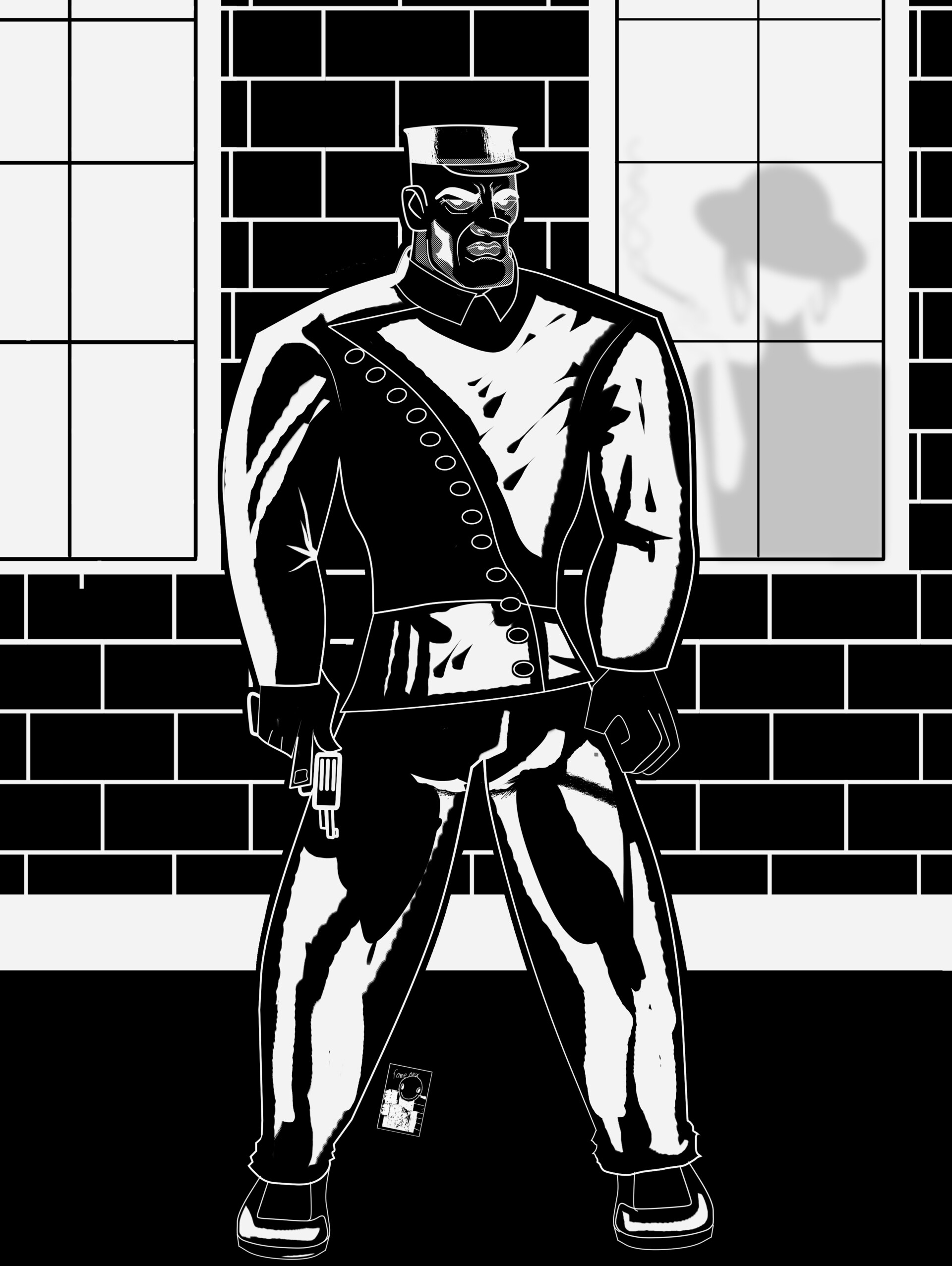 ArtStation - Manute from Sin City