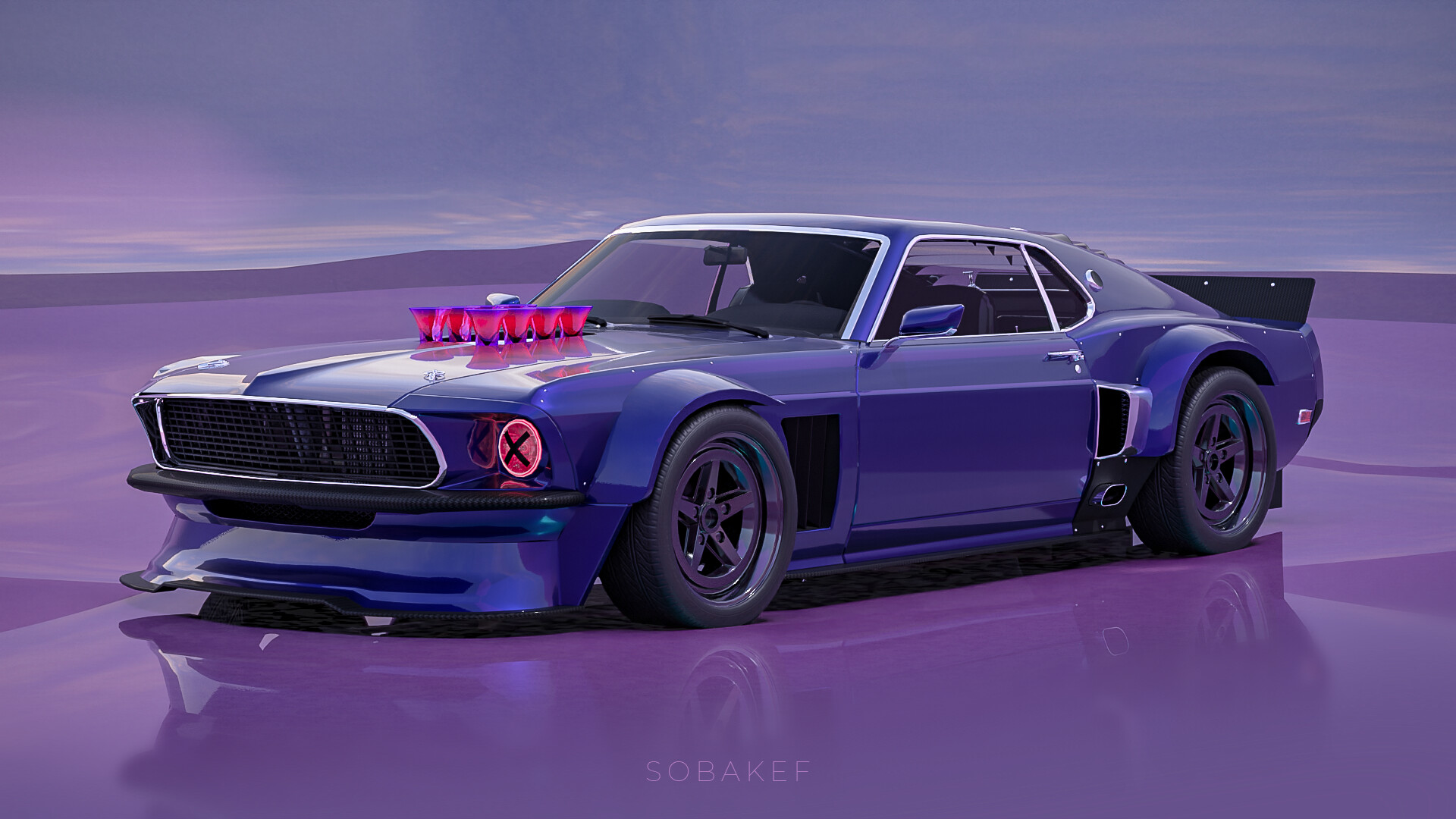 Igor Ibragimov - Ford Mustang 429 Boss