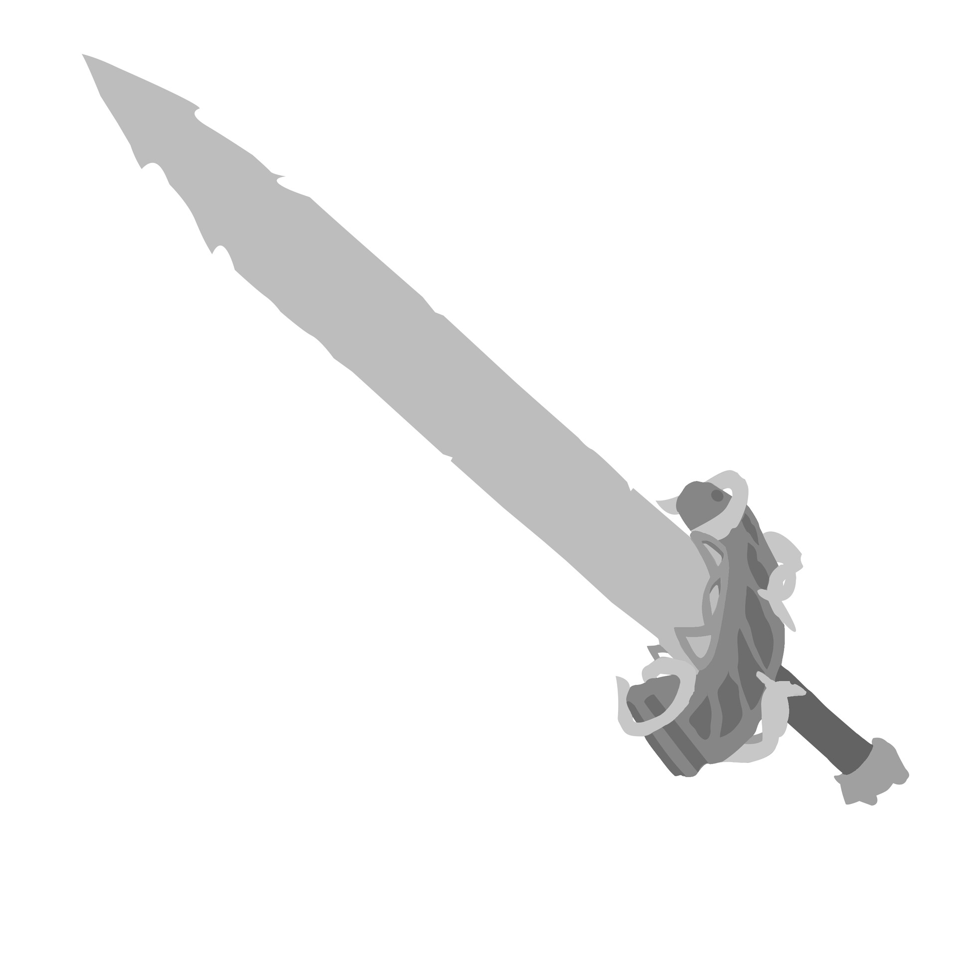 Luis Wever - Sword For Atreus (Loky) GOW inspired prop design