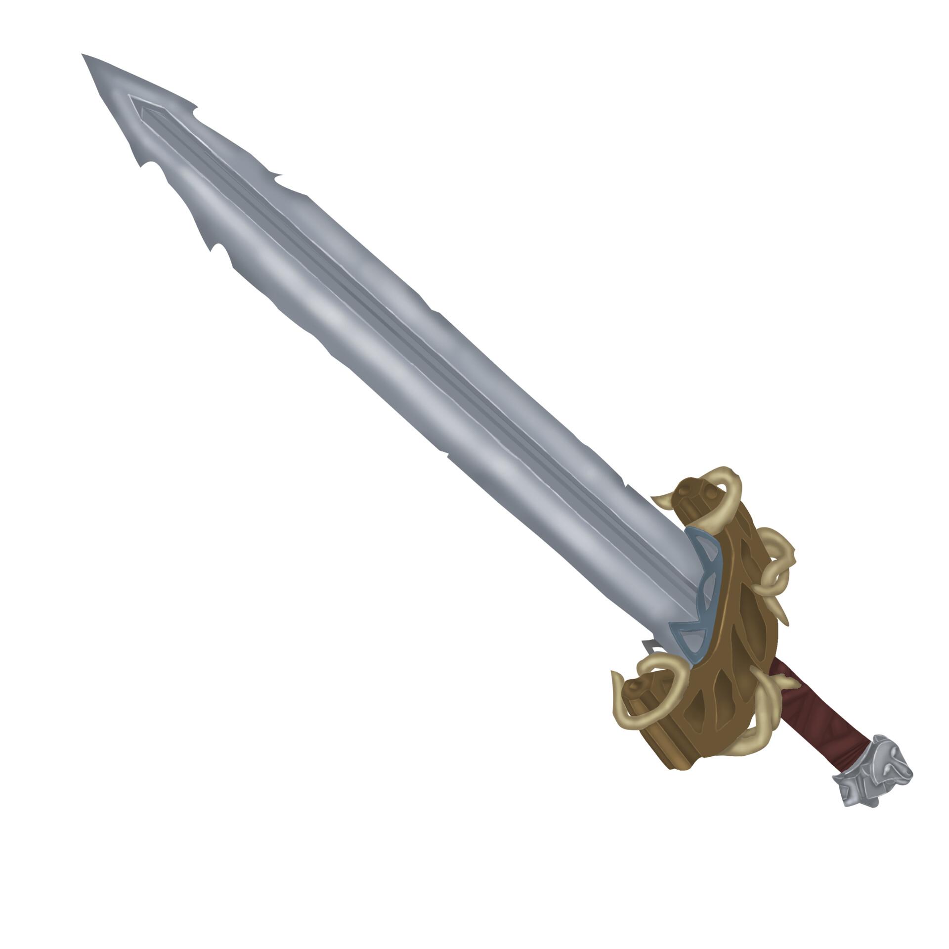 Luis Wever - Sword For Atreus (Loky) GOW inspired prop design