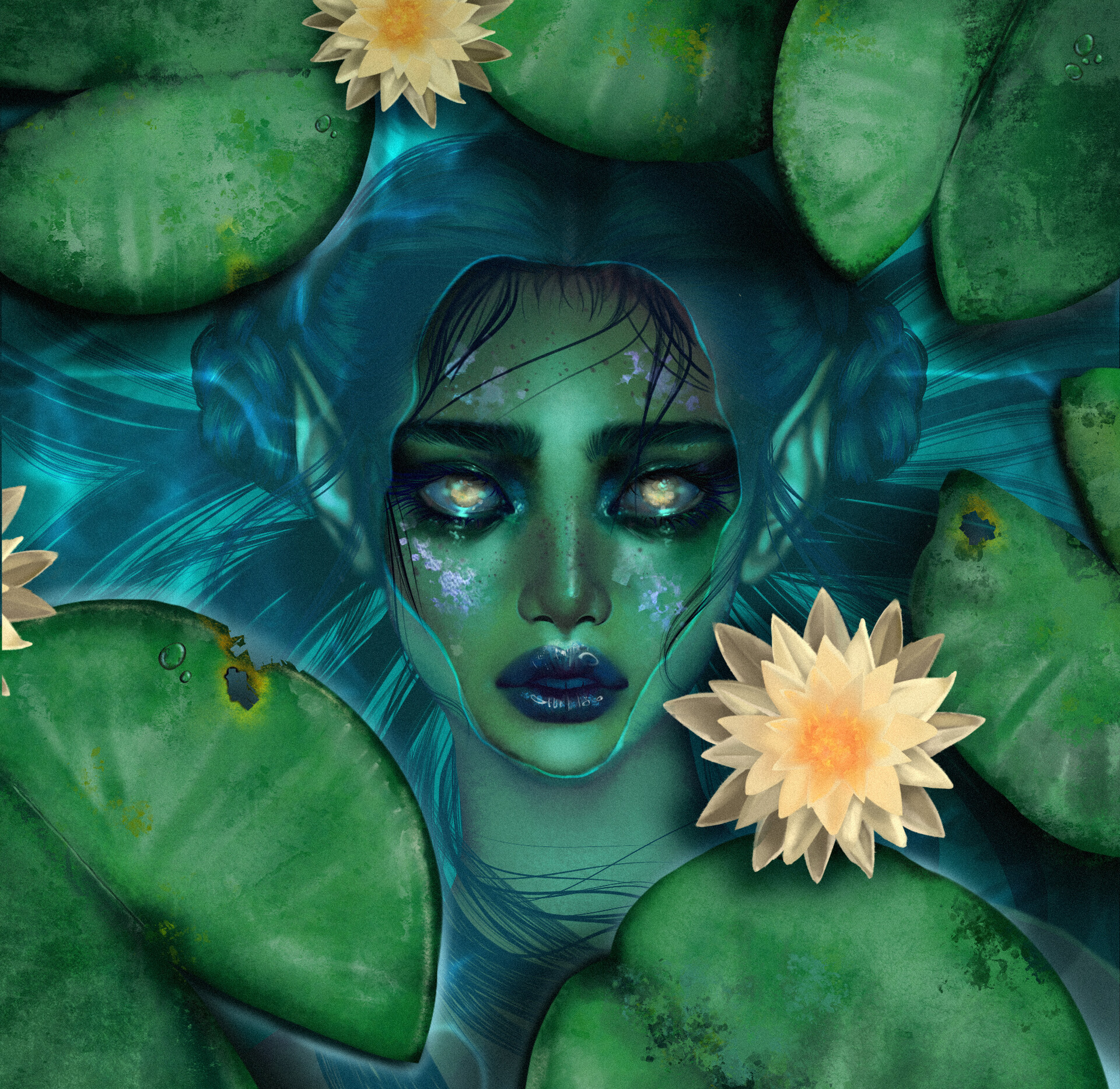 ArtStation - Pond Mermaid