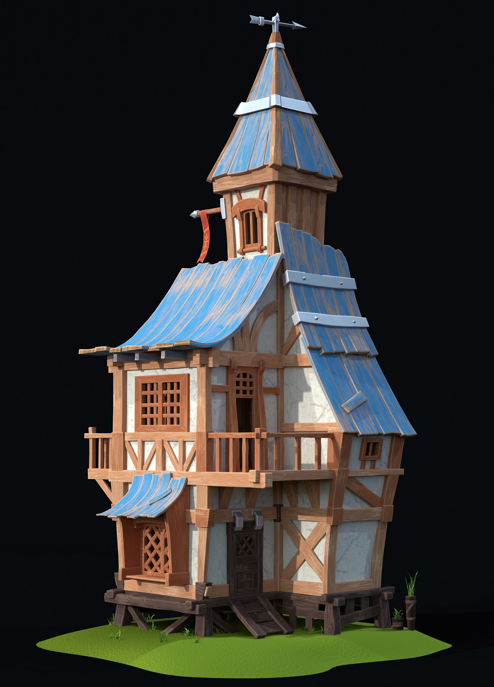 Vincent - Small house by concept ZC WANG