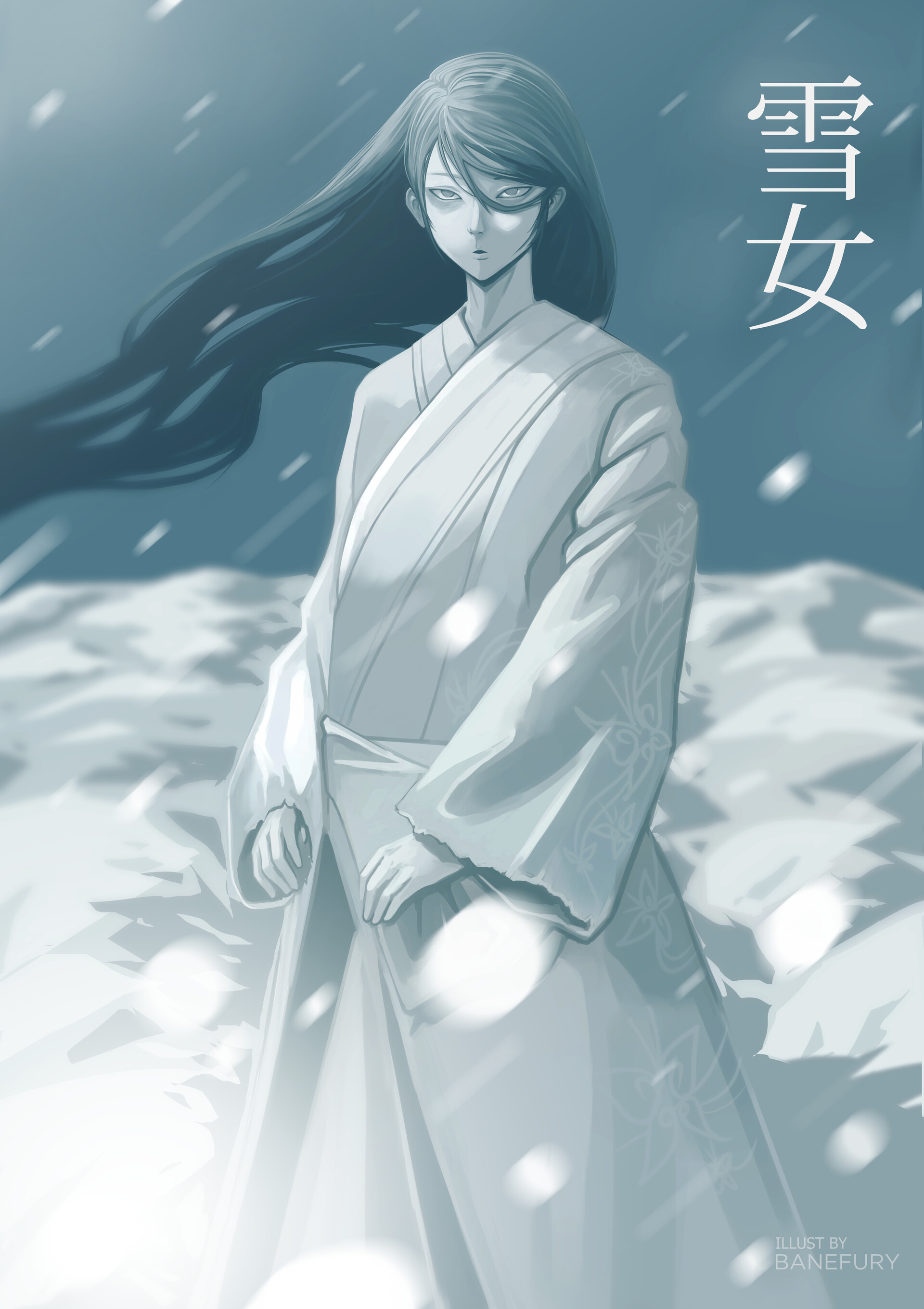 ArtStation - Yuki Onna - Yokai