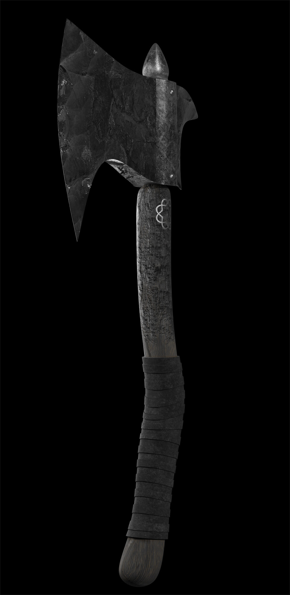 Corey Pollack - Obsidian War Axe