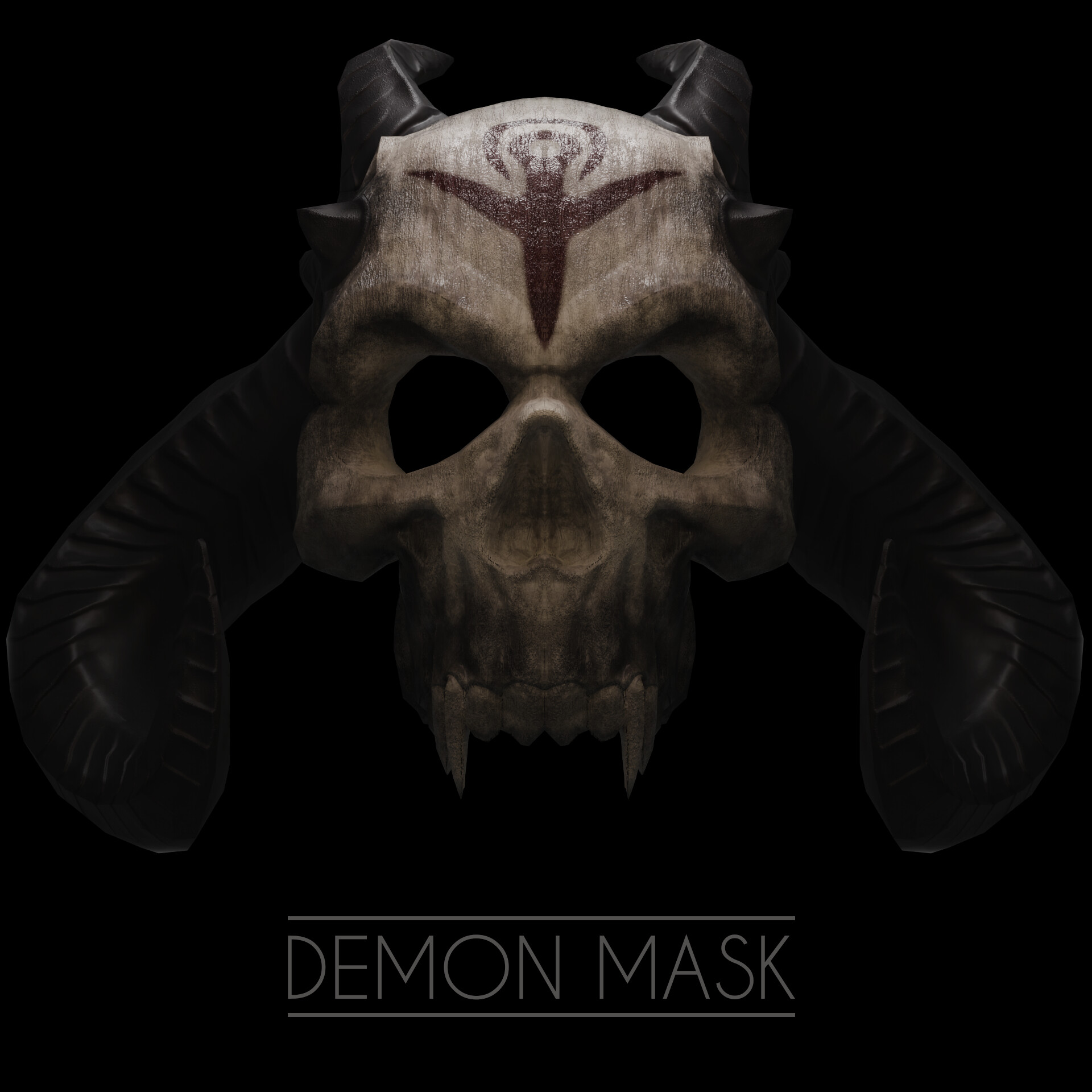 ArtStation - Demon Mask