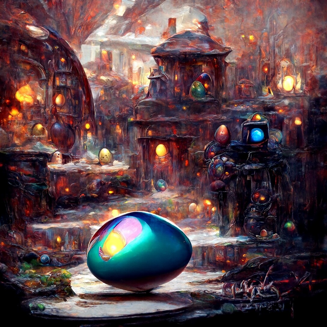 ArtStation - Cyber Egg 🥚
