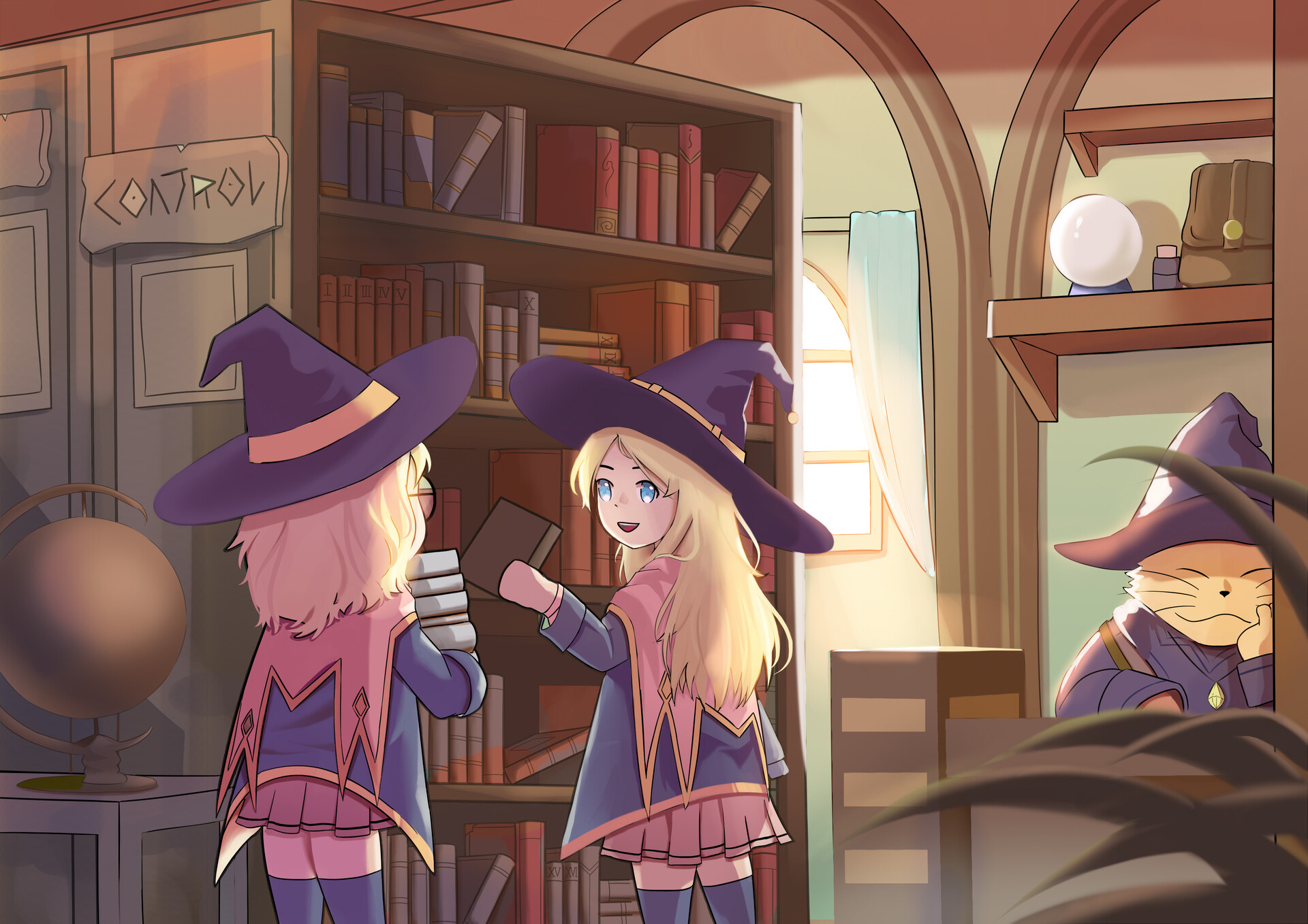 ArtStation - Fantasy Library