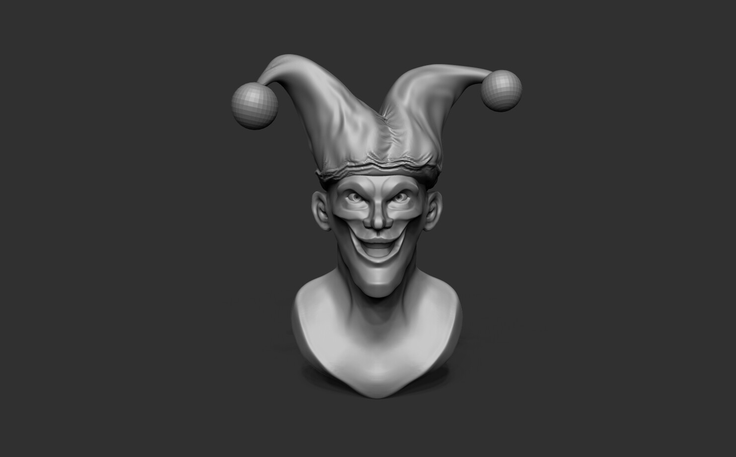 ArtStation - Stylized Jester Head