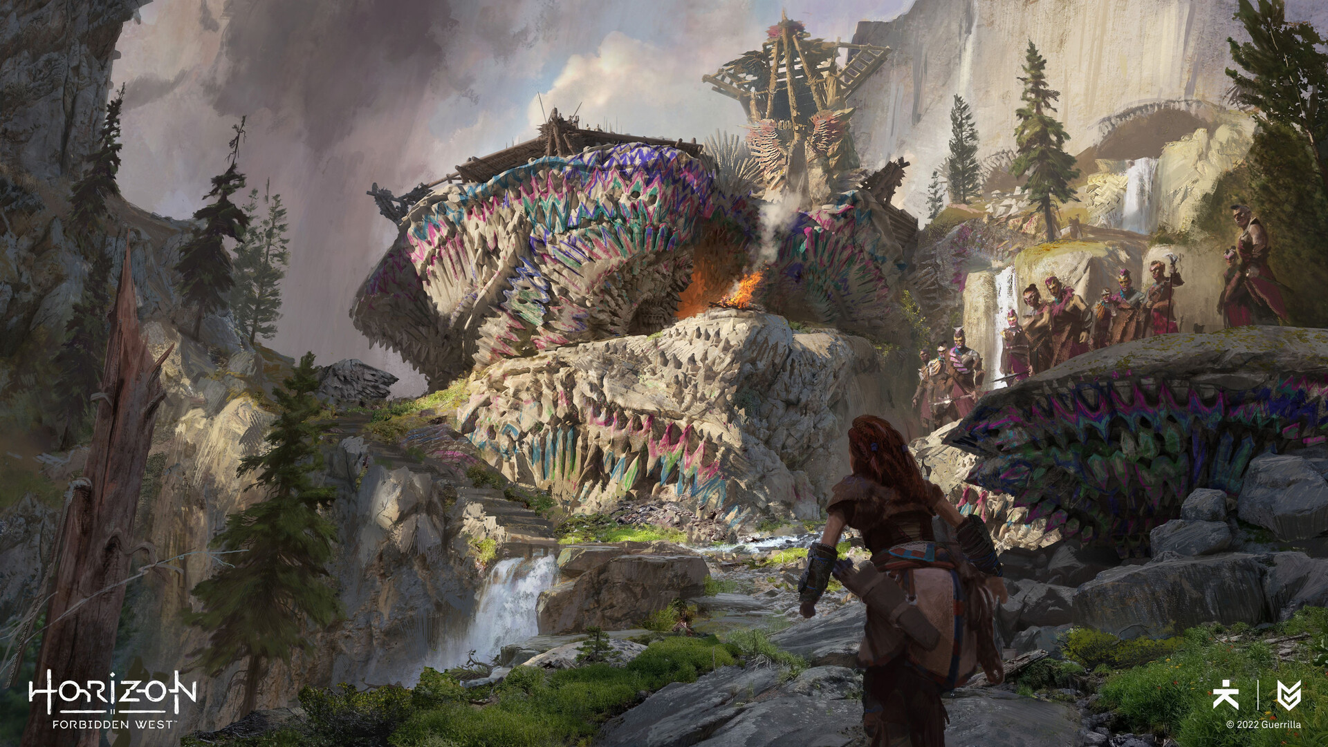 ArtStation - HORIZON FORBIDDEN WEST - Mountain Tenakth