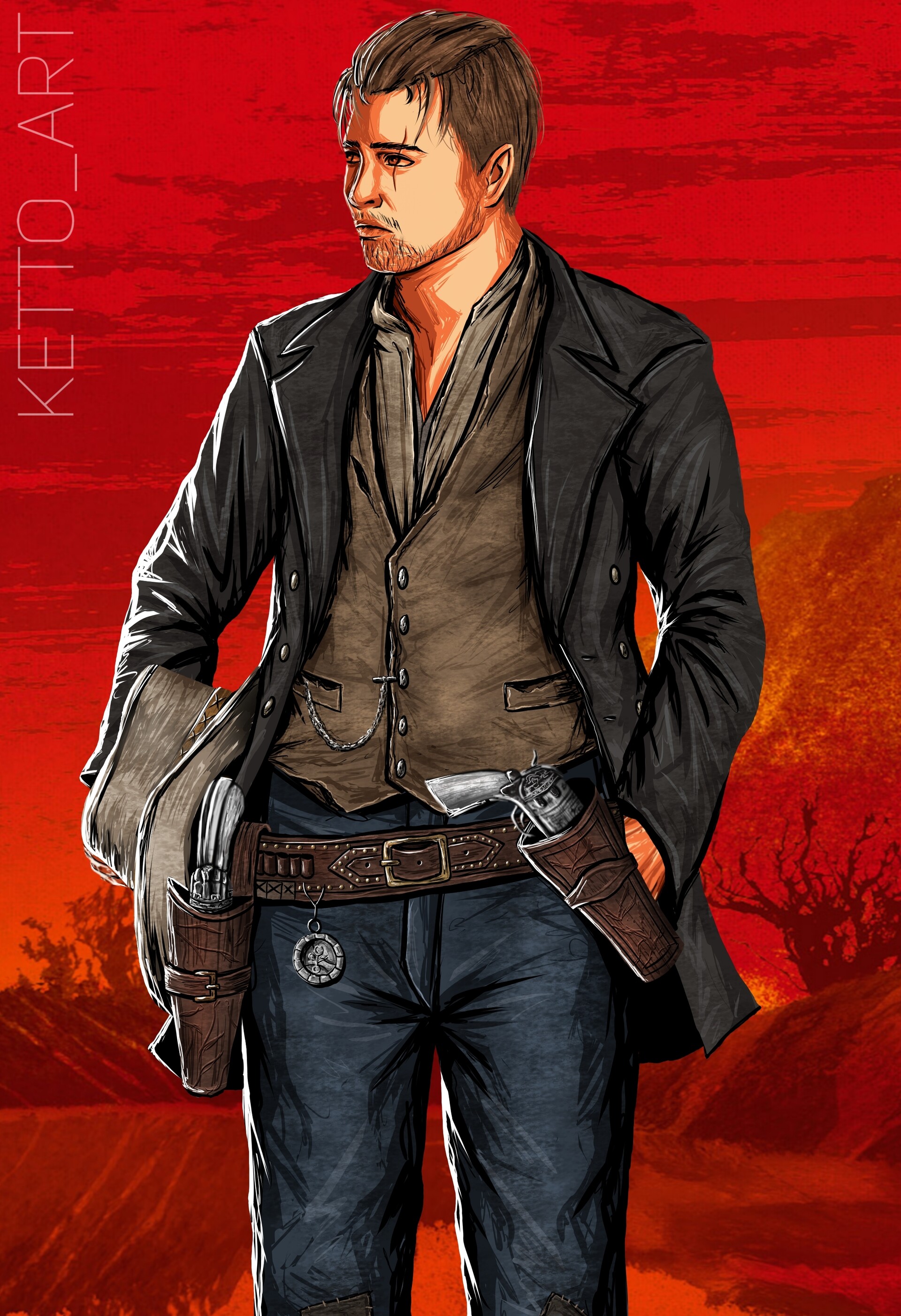 ArtStation - Red Dead Redemption Character Commission