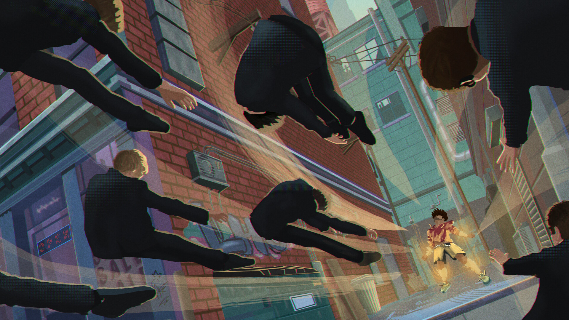 Lucas Simpson - Superpower Chase Keyframe