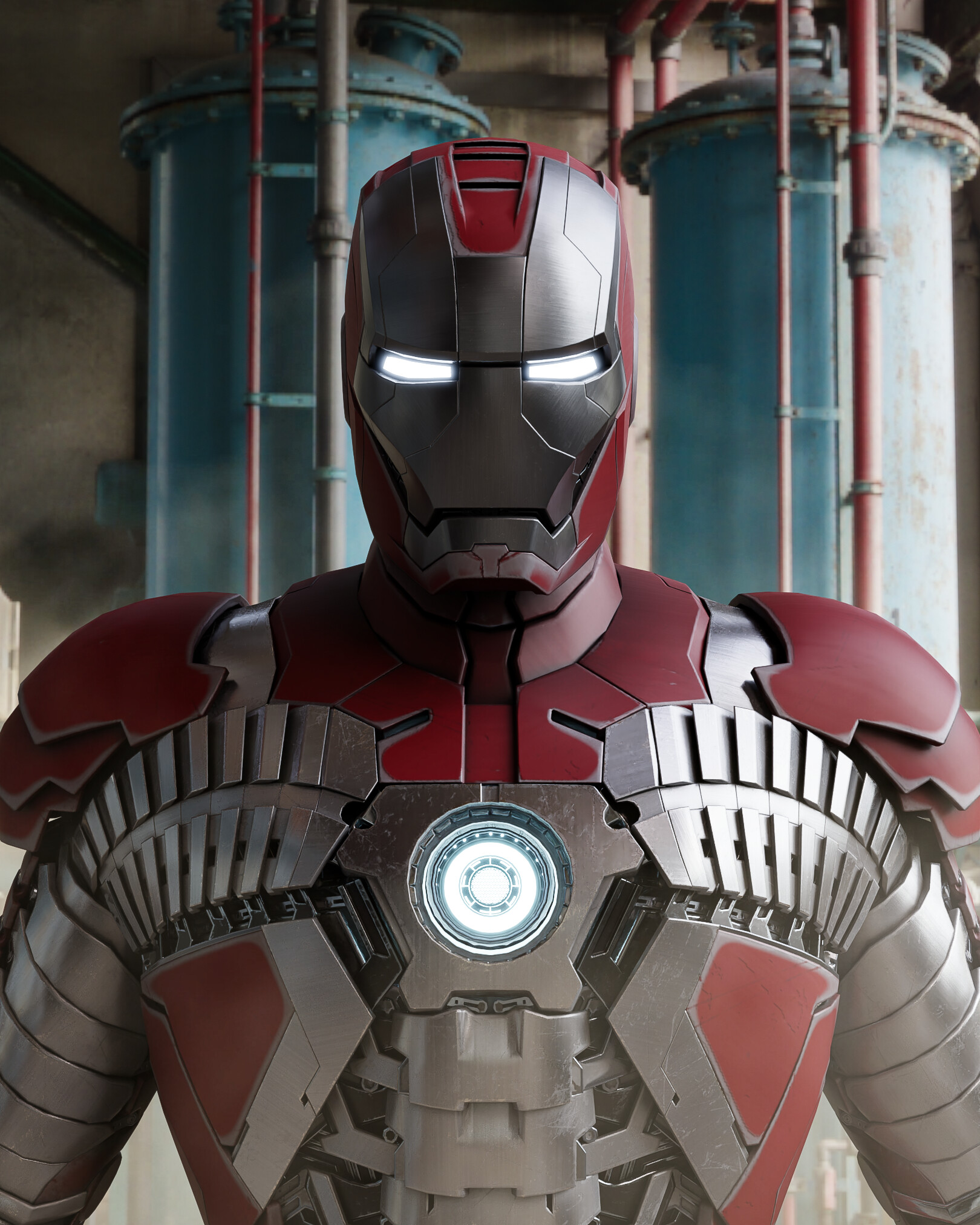 Iron Man Mark 5 Concept Art