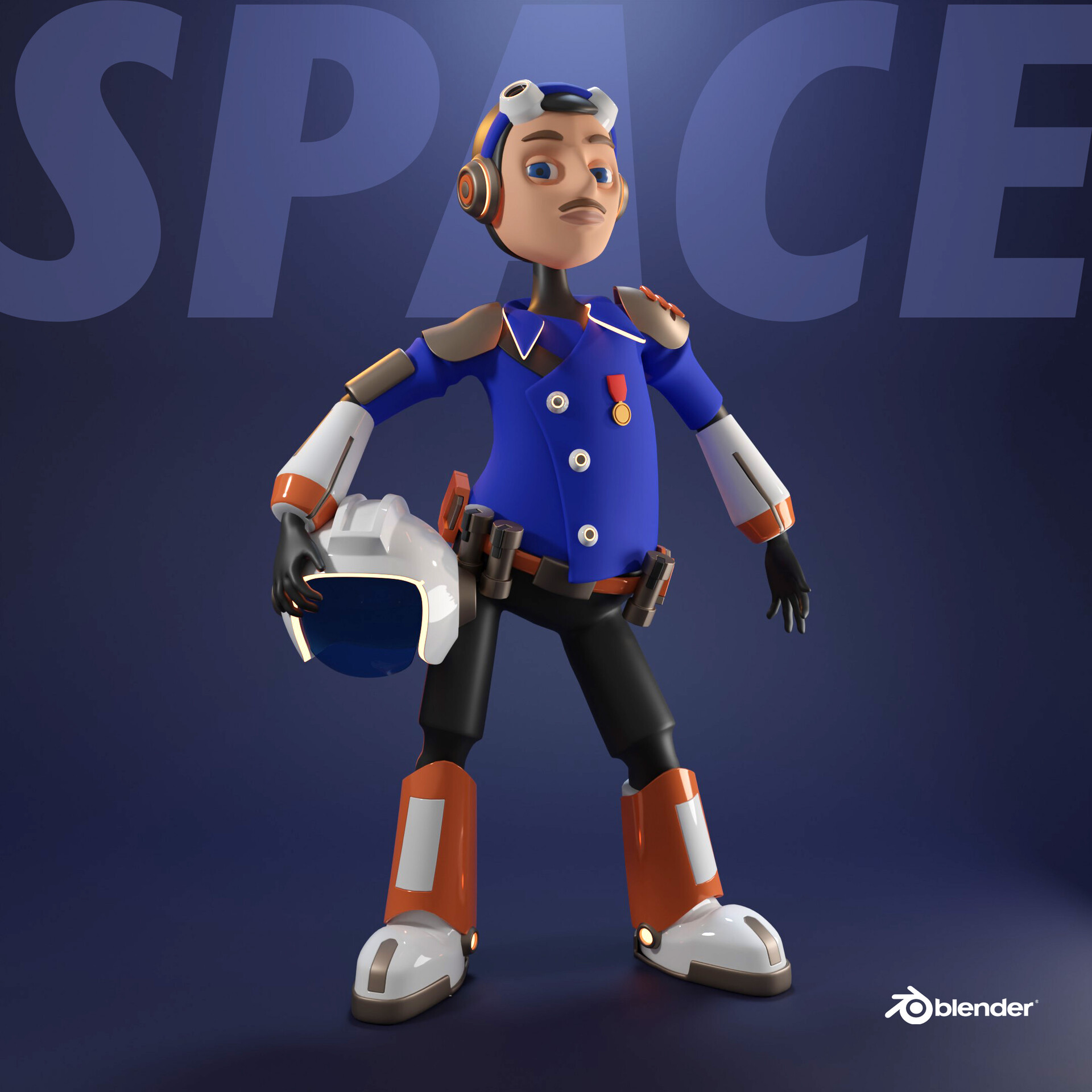 Ilya L - Space force pilot | Character Design