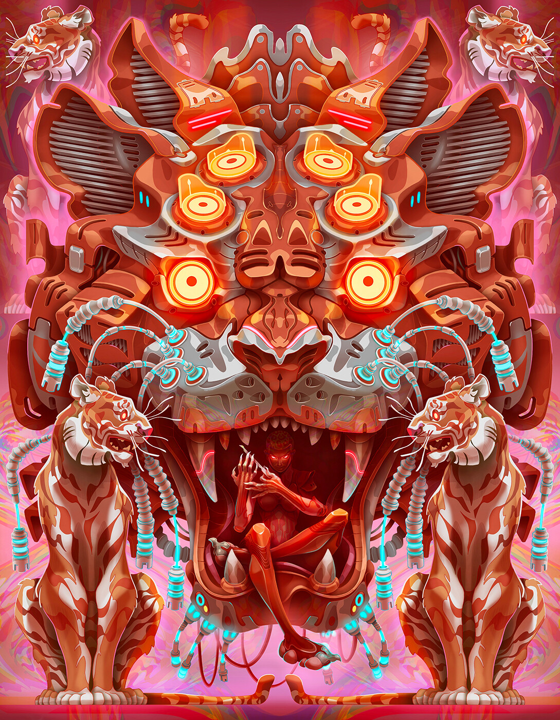 ArtStation - Power of Tiger