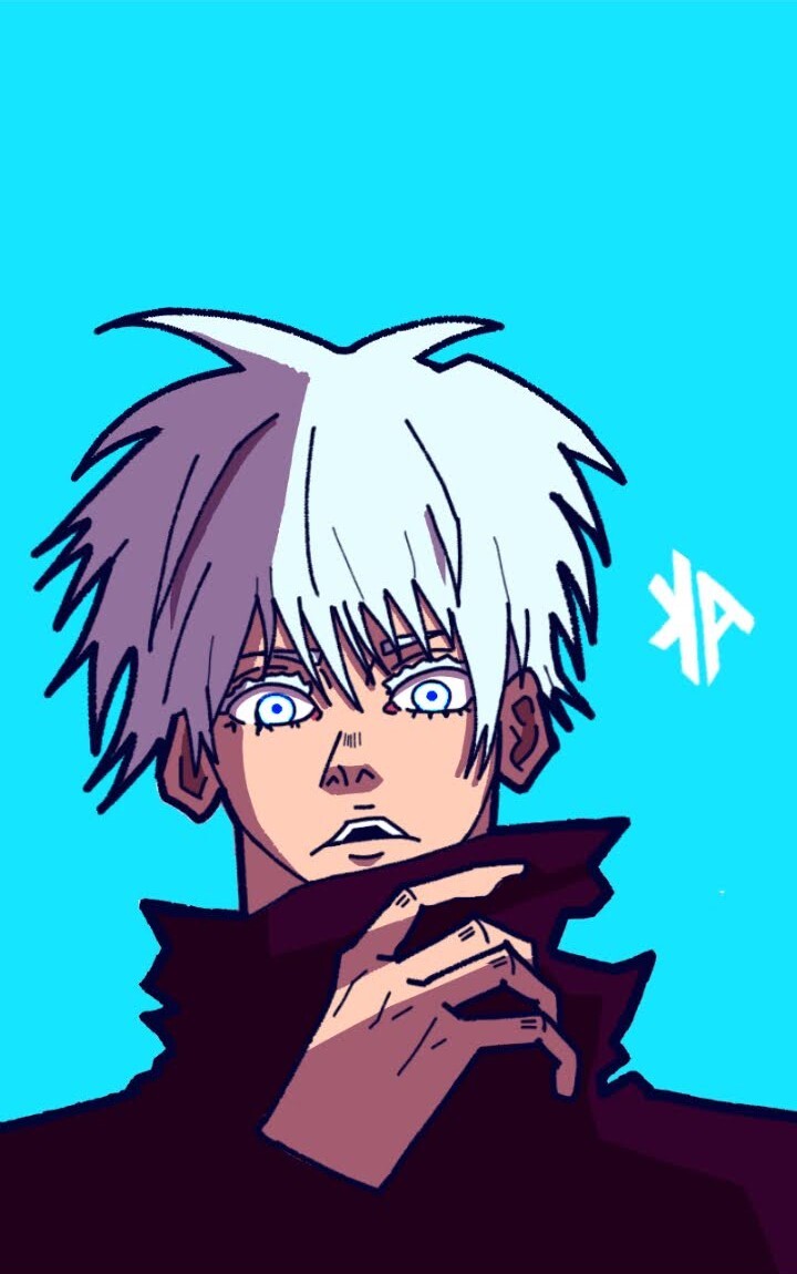 ArtStation - Gojo Satoru Unmasked Fanart