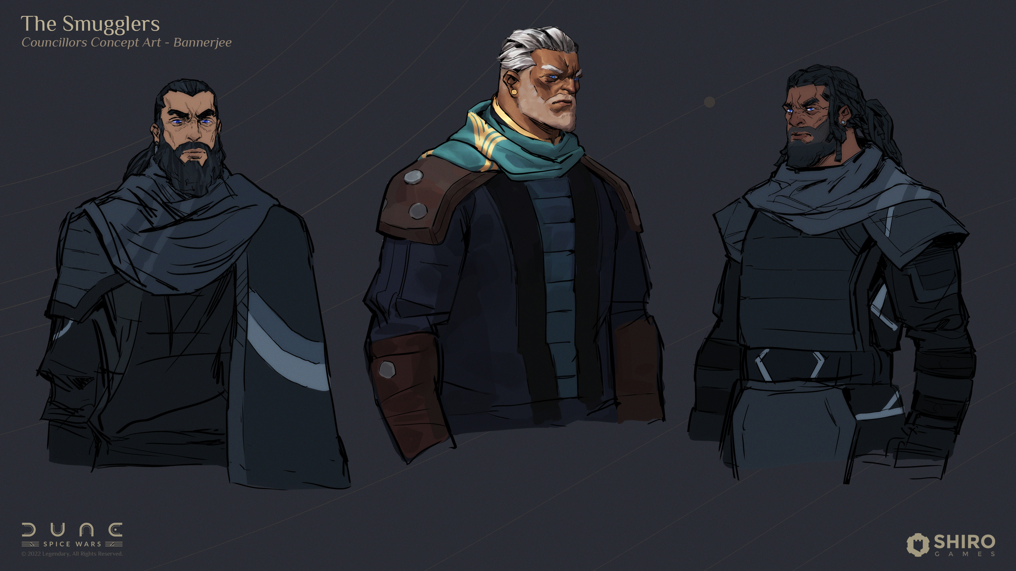 Pierre Armal Le - DUNE Spice Wars - Fremen & Smugglers Councillors