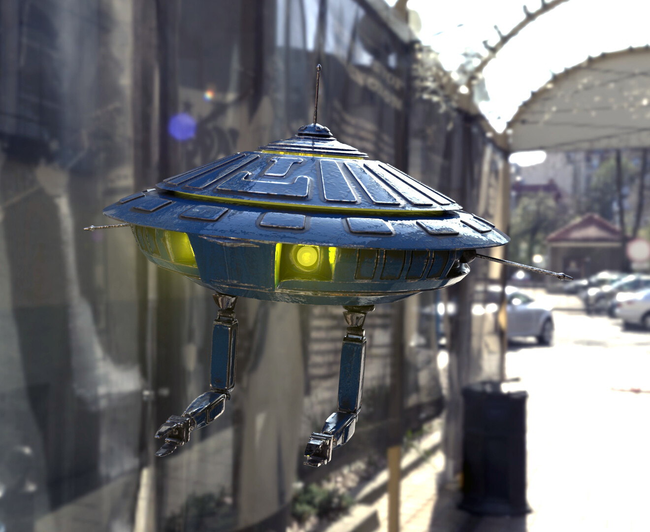 Batteries Not Included Building