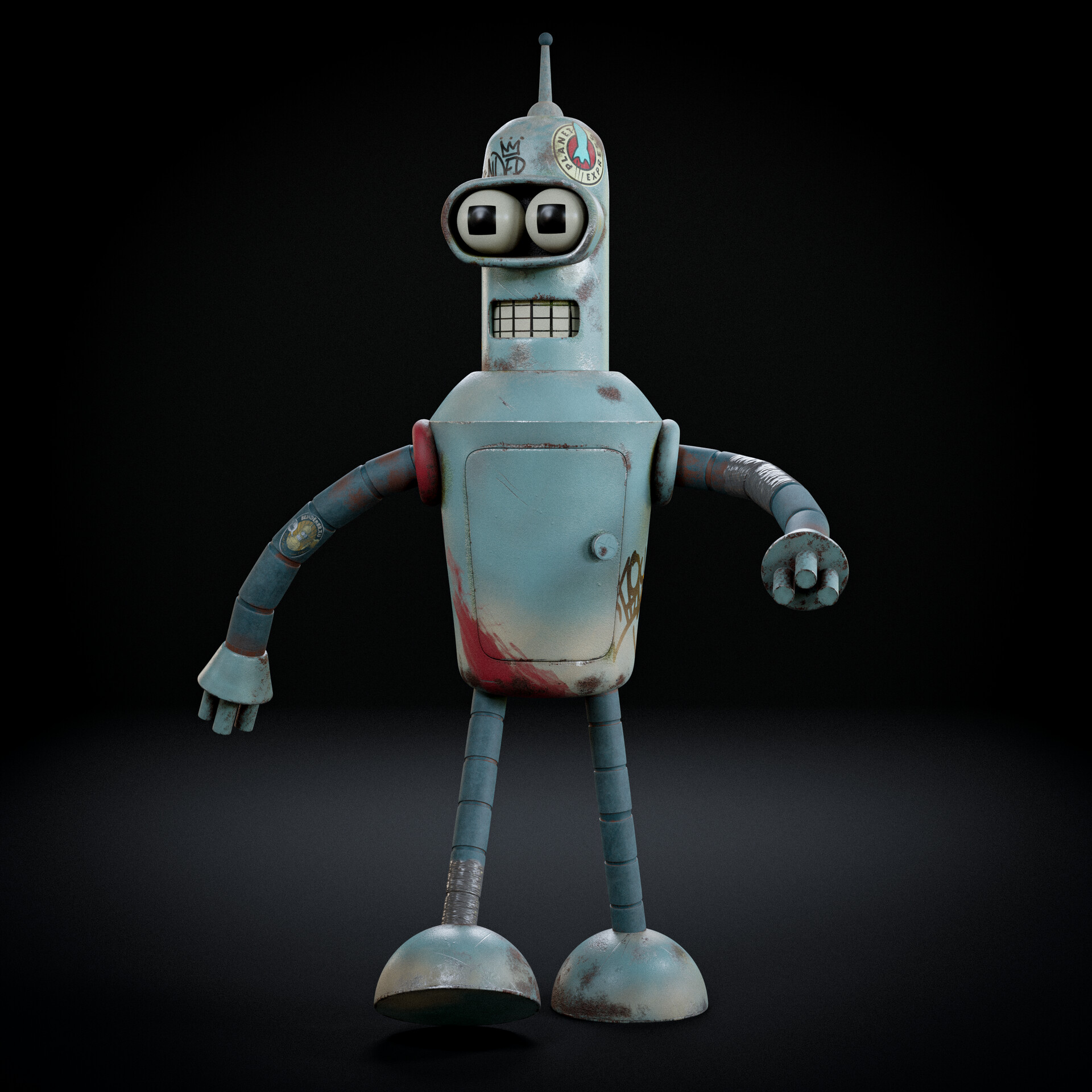 ArtStation - Wrecked Bender