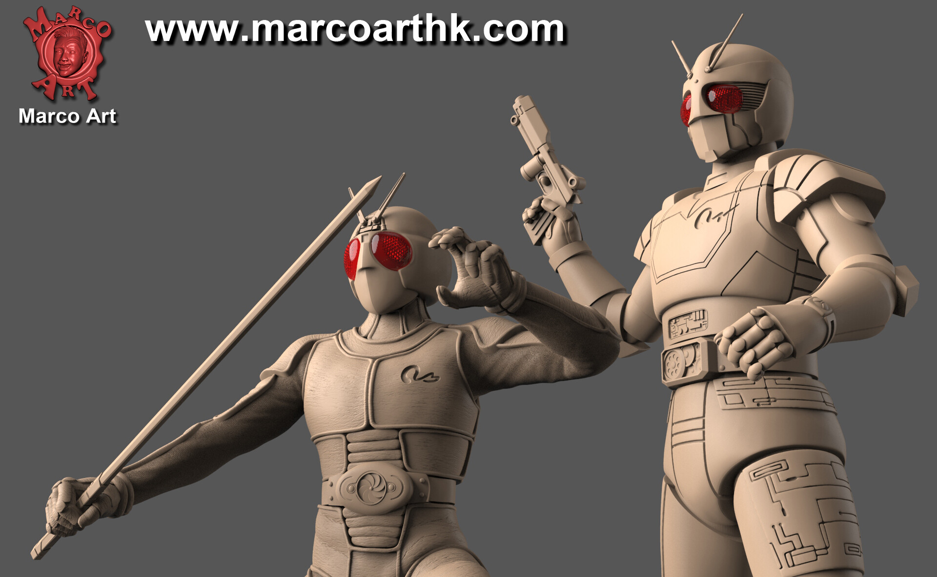 Marco Li - 幪面超人 Robo Rider 機體 & Bio Rider 生體