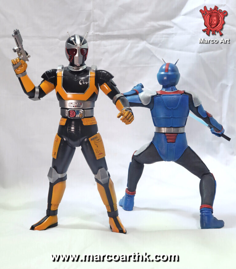 Marco Li - 幪面超人 Robo Rider 機體 & Bio Rider 生體