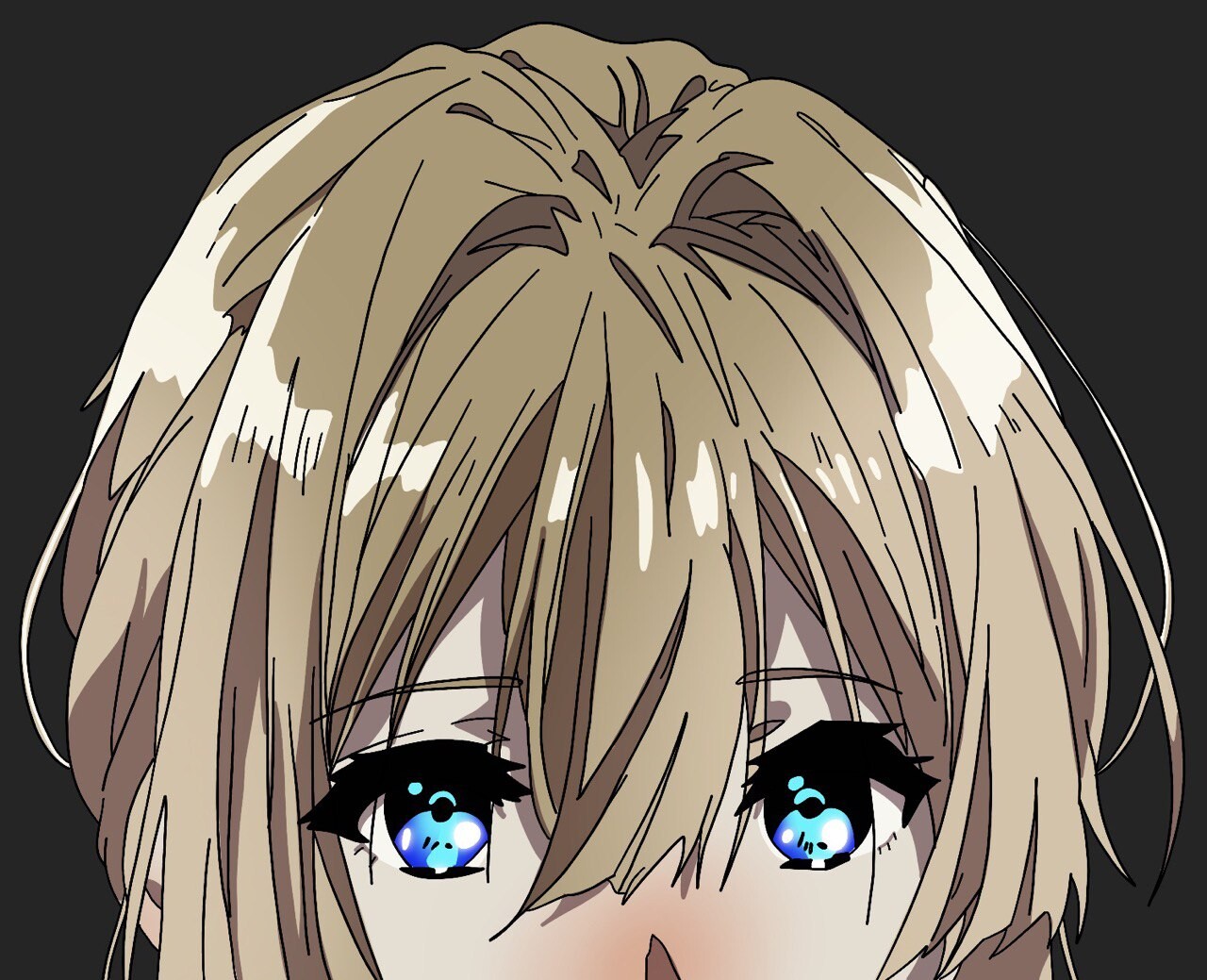 ArtStation - Violet Evergarden Peeker Sticker