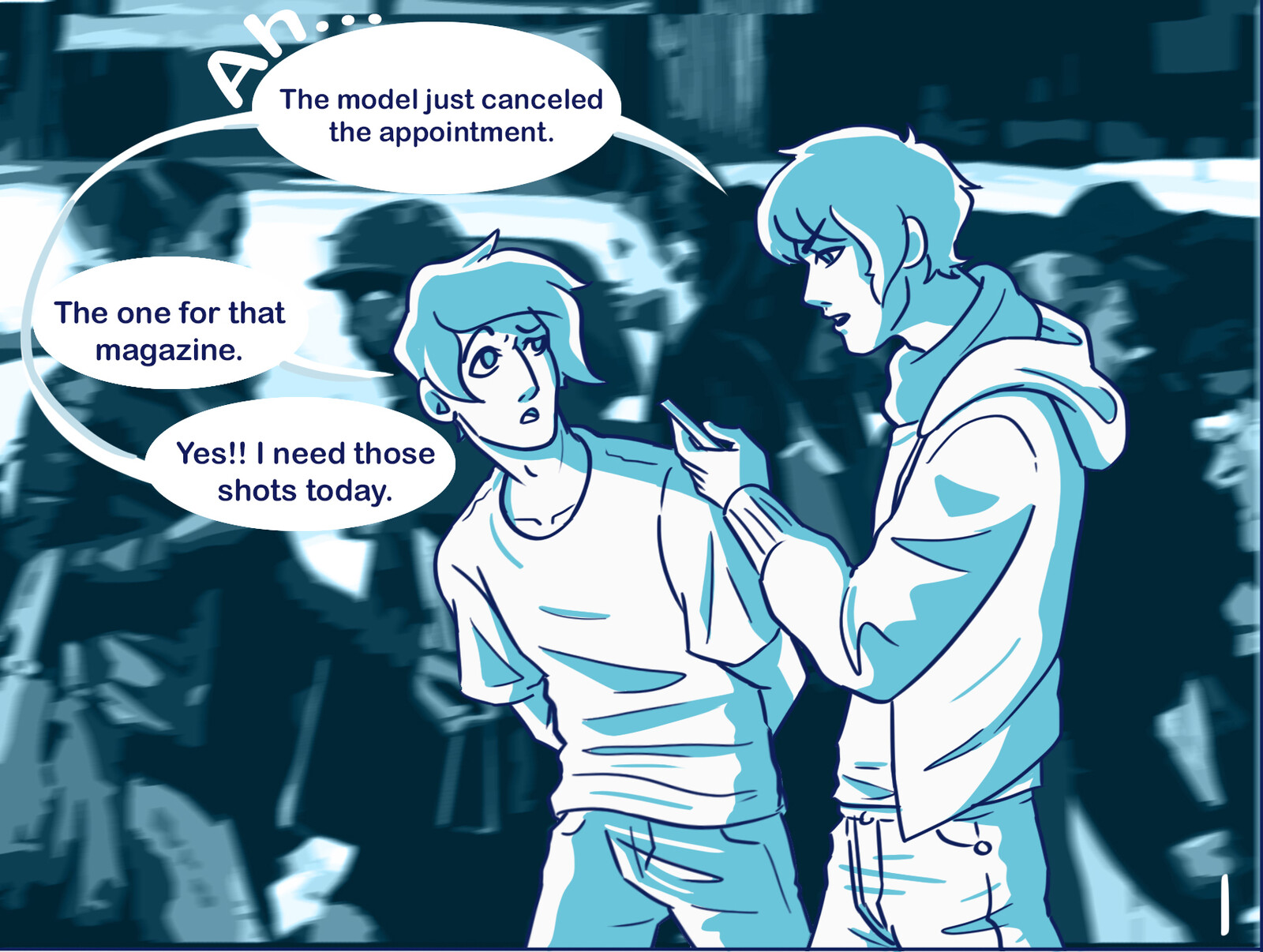 Nohe Boy - COMIC Strip -Crossover-