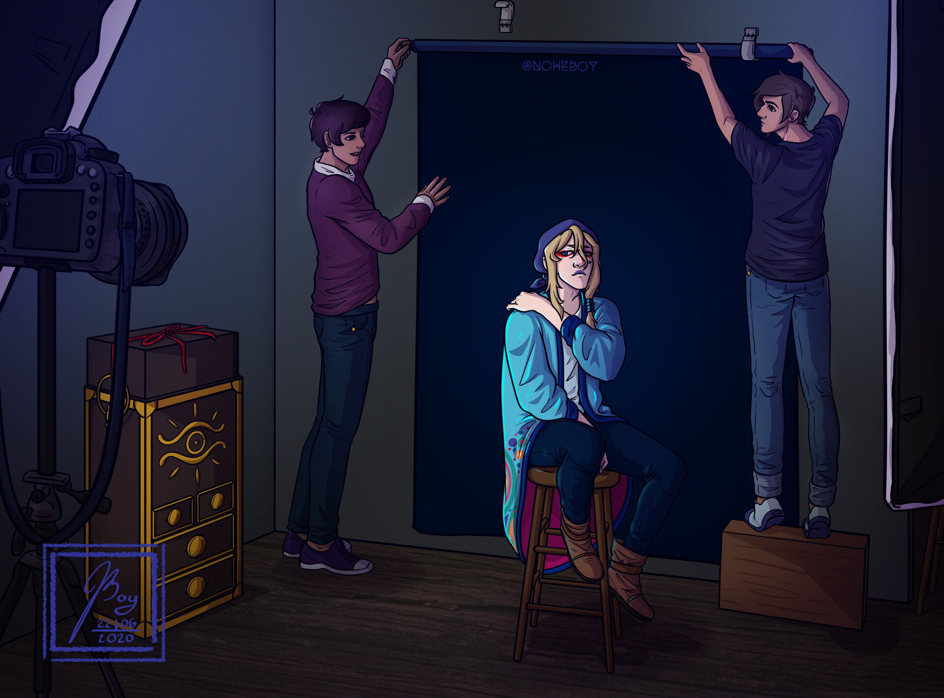 ArtStation - COMIC Strip -Crossover-