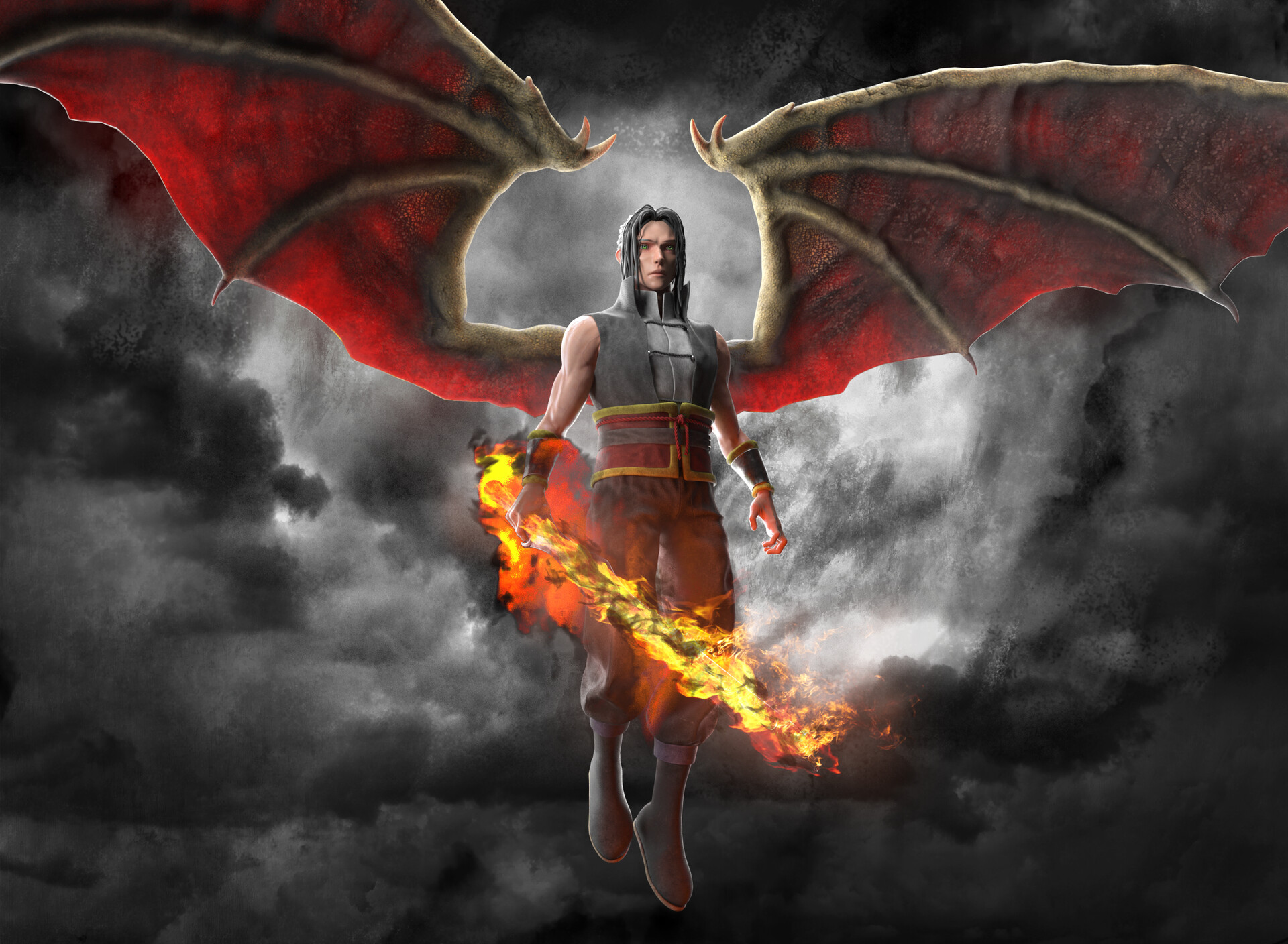 ArtStation - Duan Jian "Black Dragon"