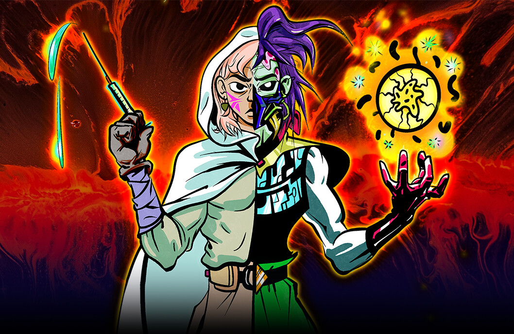 ArtStation - Virus Ninja NFT Project