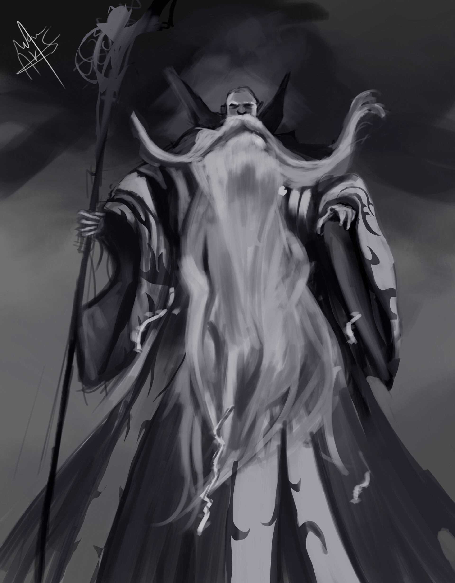 ArtStation - Ramuh FFXV Fan art