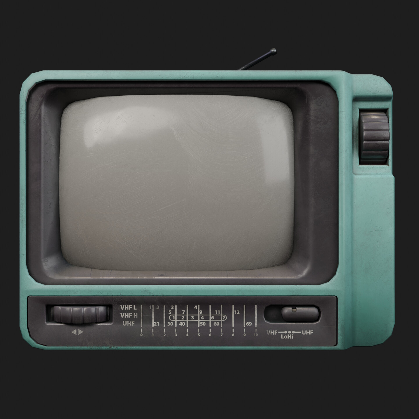 ArtStation - Retro TV model