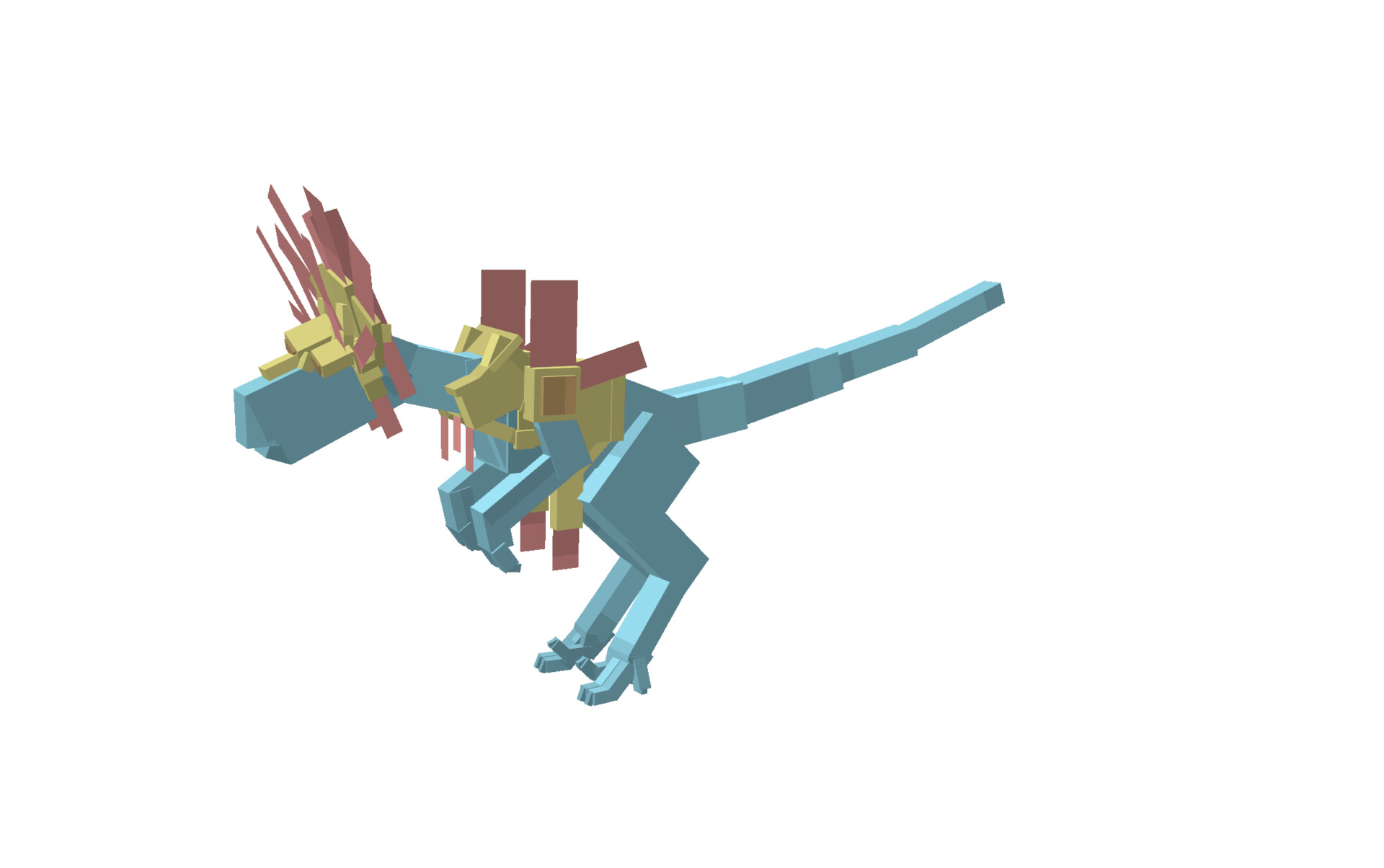 ArtStation - Armored Raptor