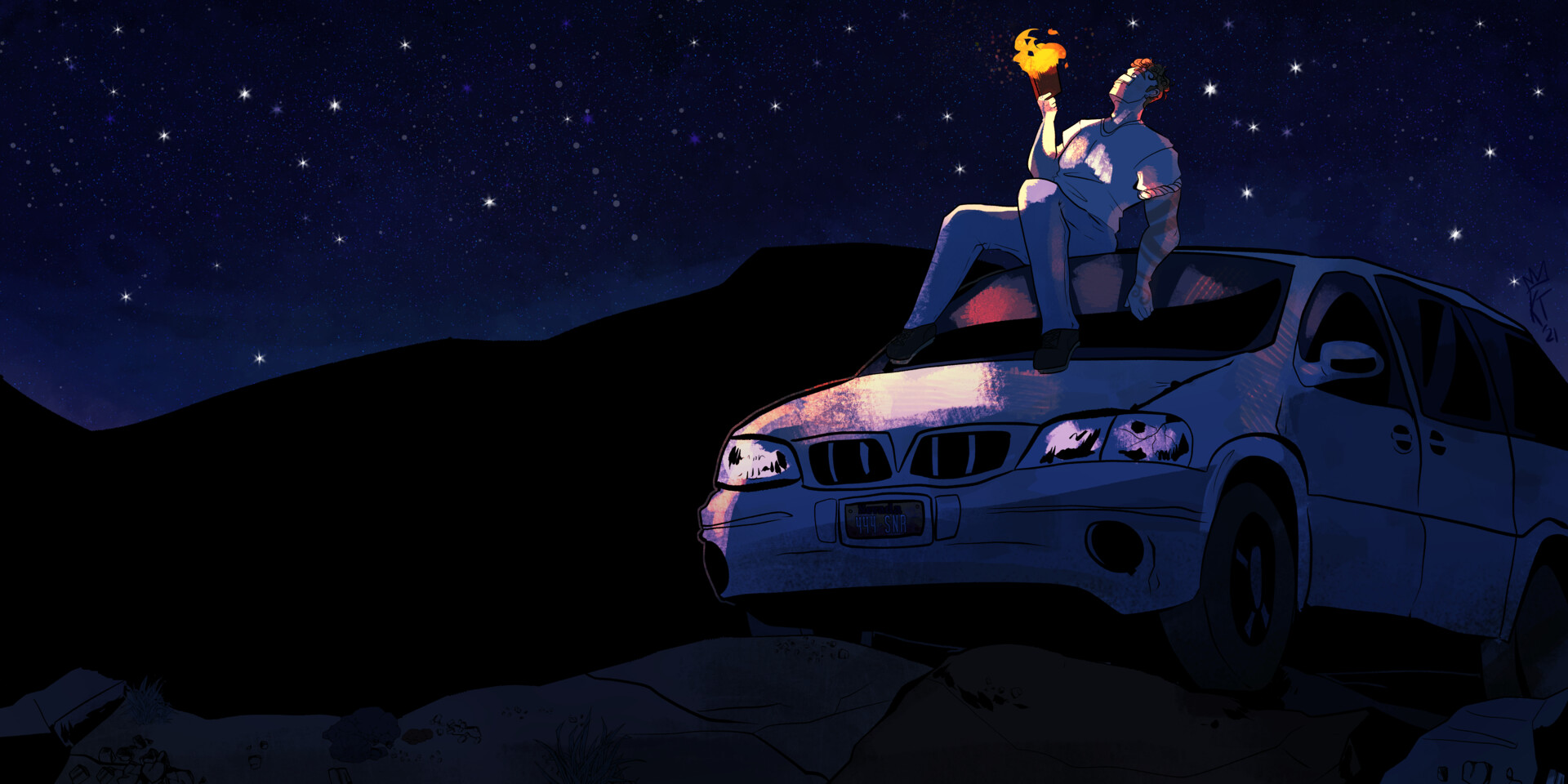 ArtStation - Drake Illustration